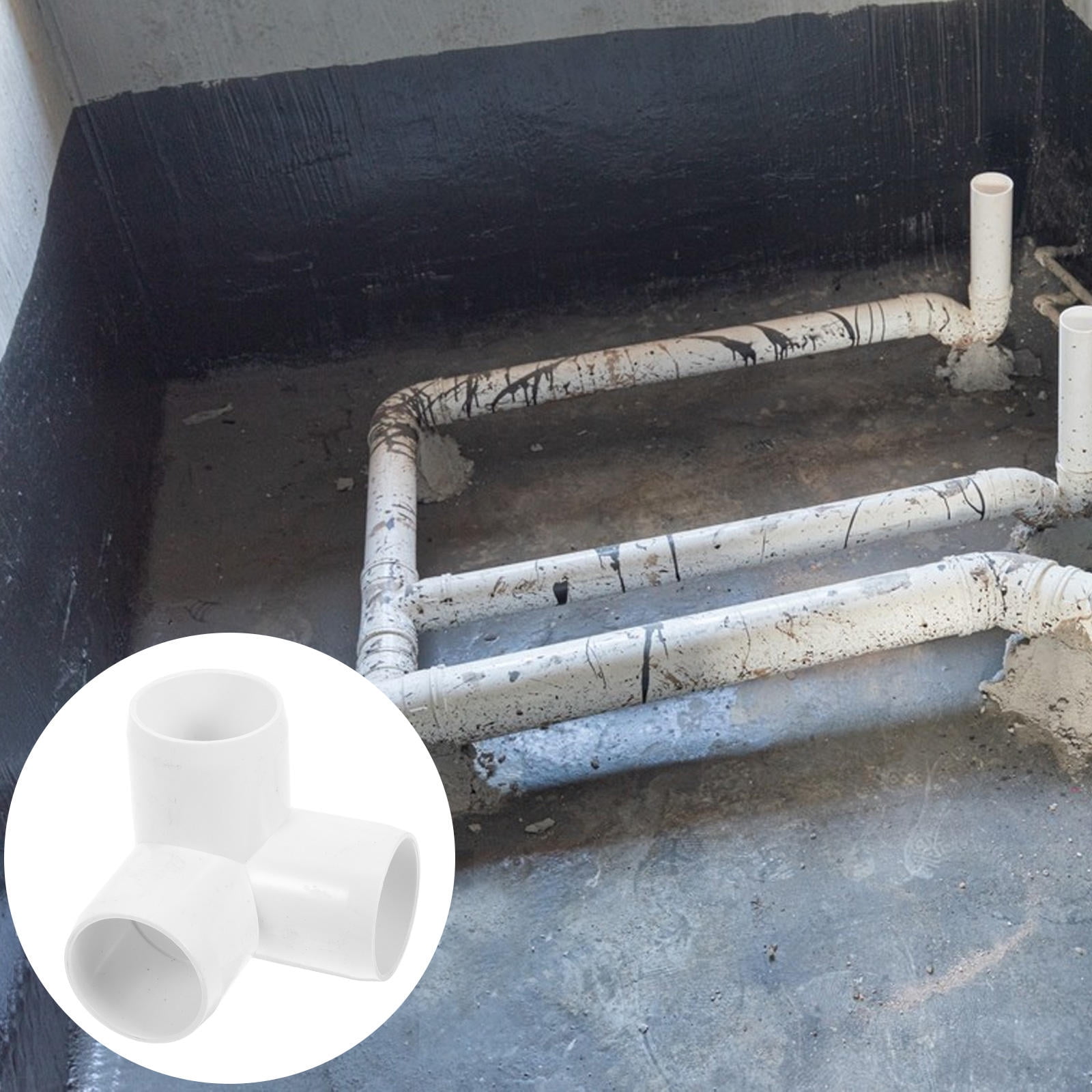 OUNONA 8pcs Indoor Water Pipe Elbow Fitting Water Pipe Connector ...