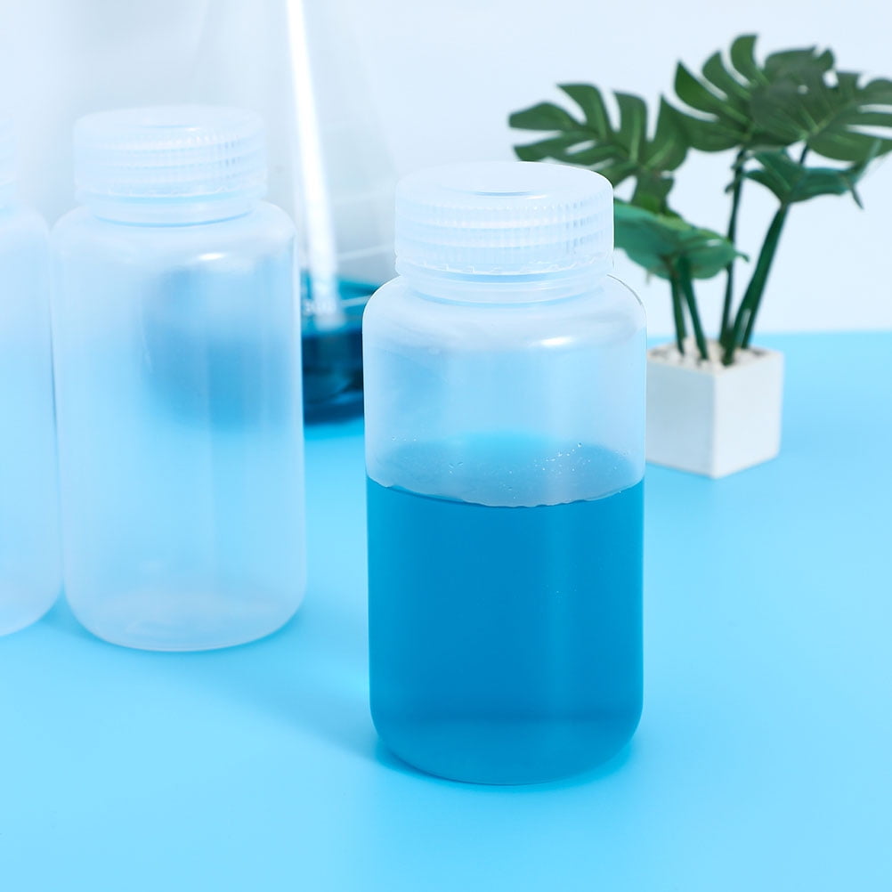 OUNONA 8pcs Laboratory Sample Bottle Wide Mouth Lab Reagent Bottle ...
