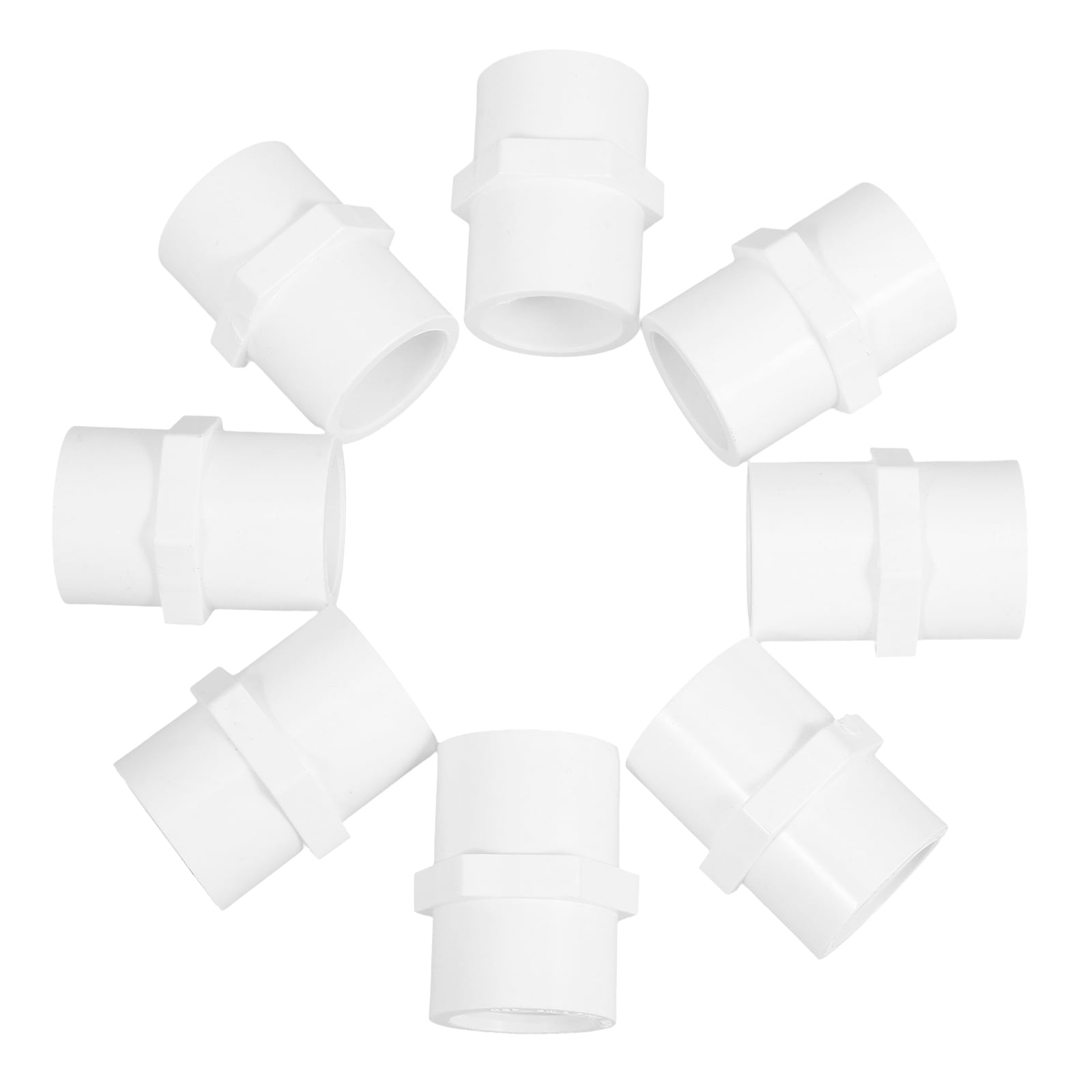 OUNONA 8pcs Pvc Slip Socket Pvc Pipe Fitting Pipe Fittings Fitting ...