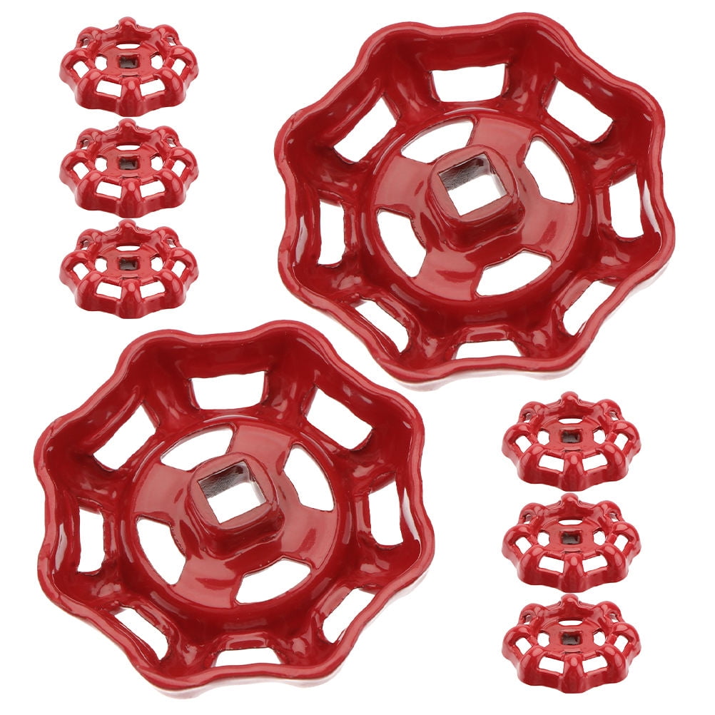 OUNONA 8pcs Replacement Gate Valve Handwheel Faucet Valve Wheel Handle ...