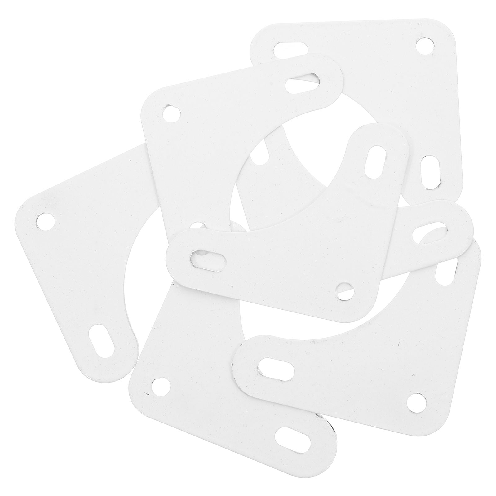 OUNONA 8pcs Stainless Steel Corner Brackets for Wood Right Angle ...