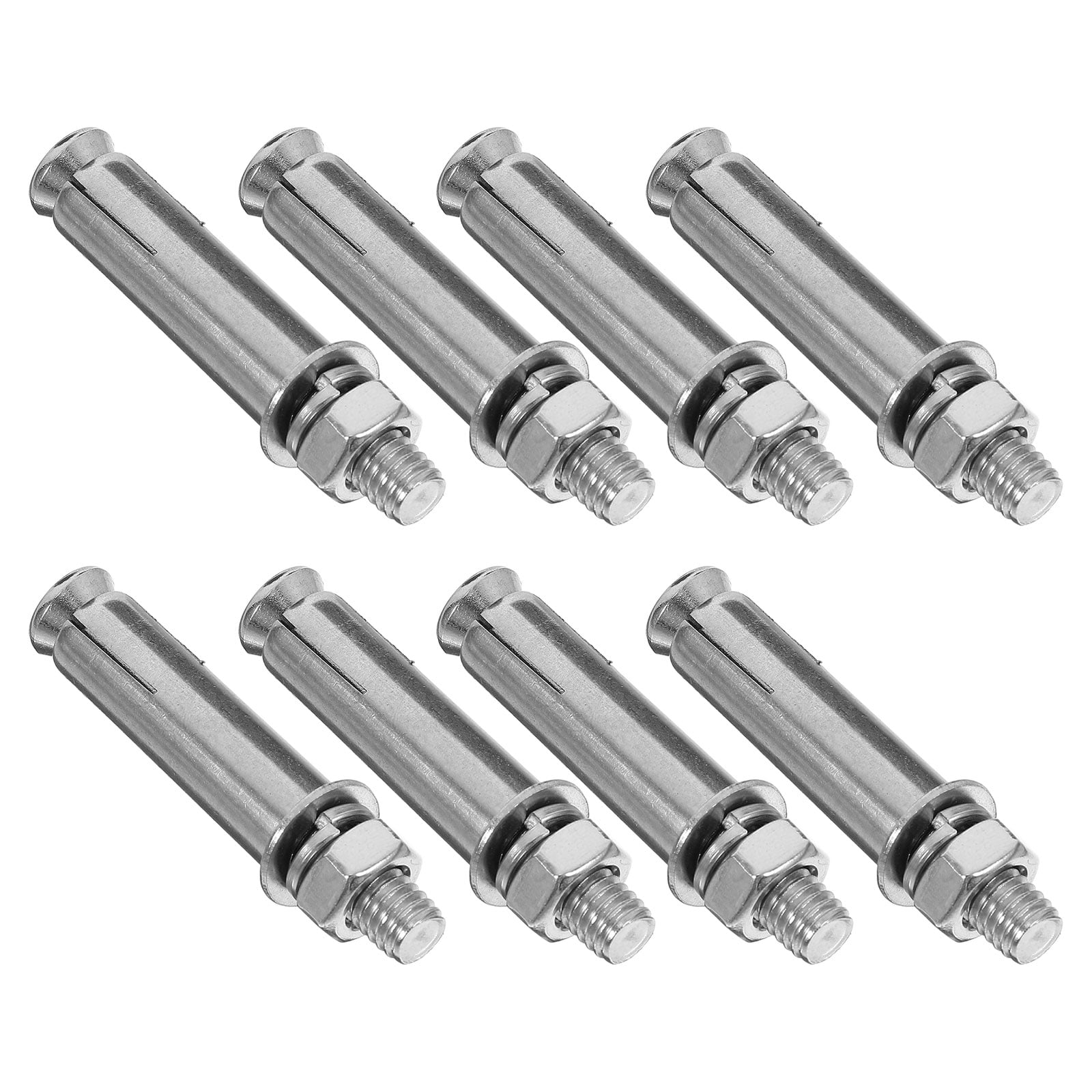 OUNONA 8pcs Stainless Steel Expansion Bolts M8 Expansion Screws for ...