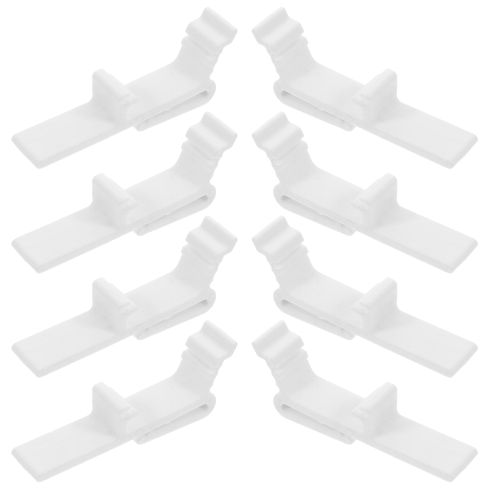 OUNONA White POM Curtain Clips for Vertical Blinds Easy Installation ...
