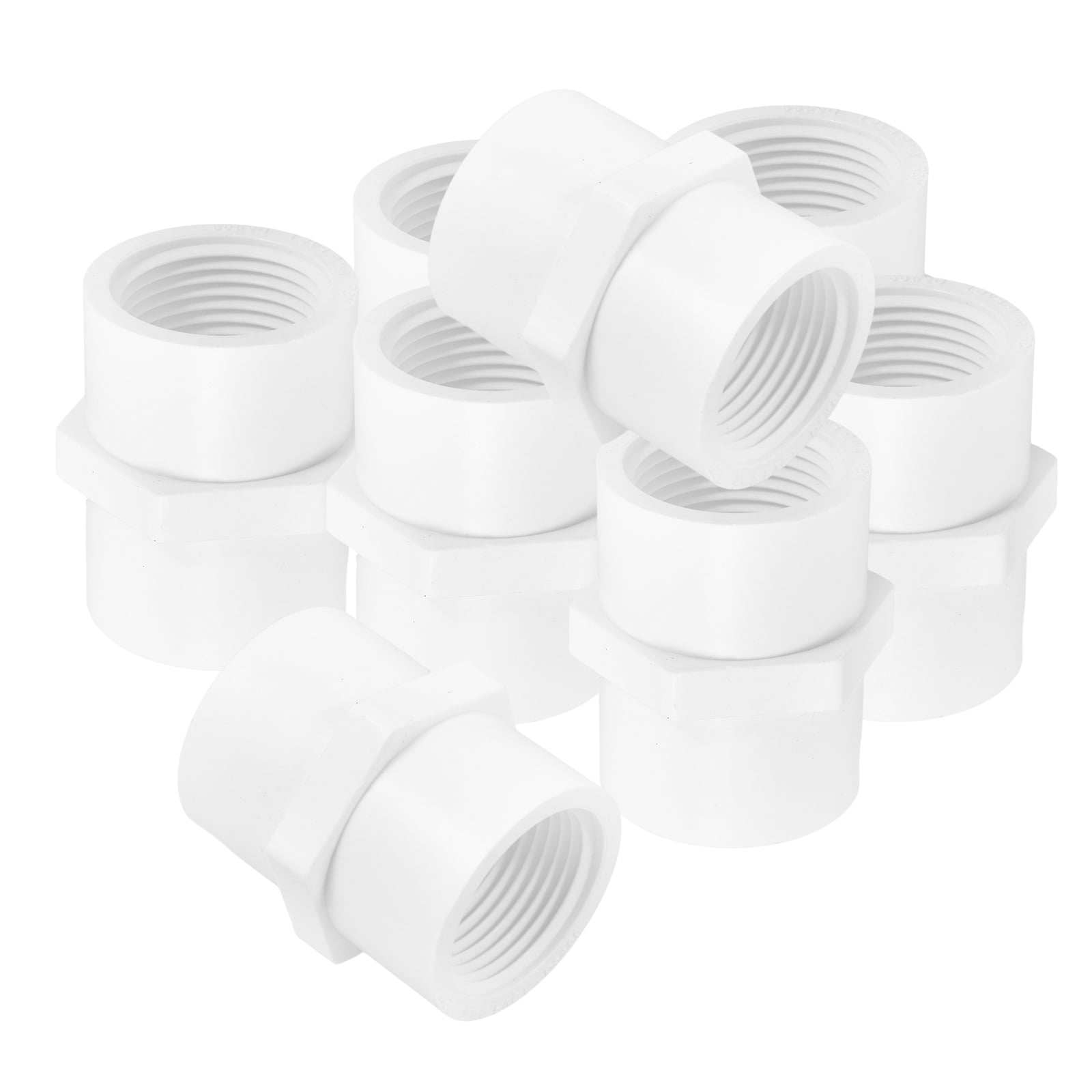 OUNONA 8pcs Water Pipe Joint Converter Pvc Pipe Adapter Connector Pvc ...