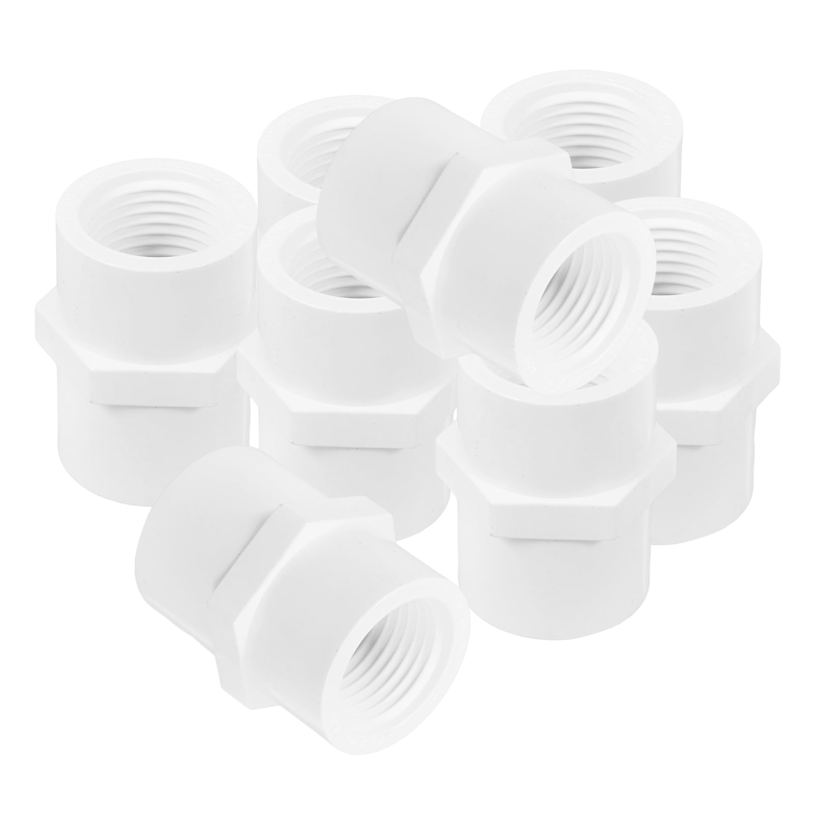 OUNONA 8pcs Water Pipe Joint Converter Pvc Pipe Adapter Connector Pvc ...