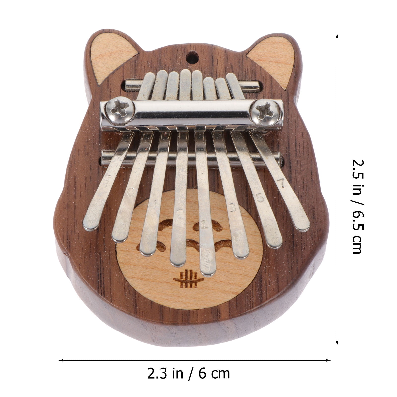 OUNONA 8tone Kalimba Thumb Piano Portable Musical Instrument Supply for ...