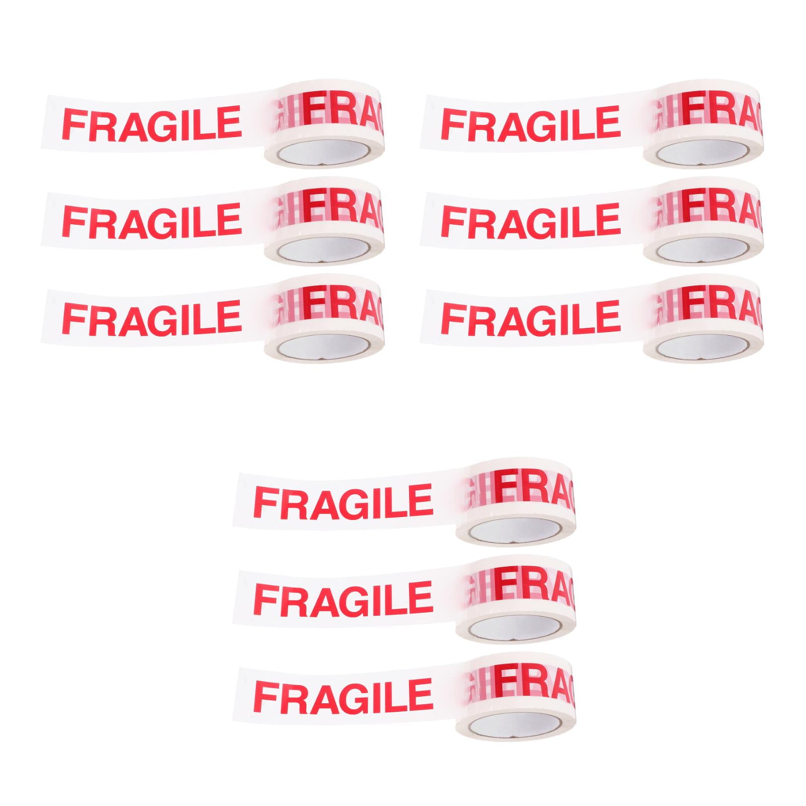 OUNONA 9 Rolls Fragile Stickers Fragile Warning Packing Shipping Labels ...