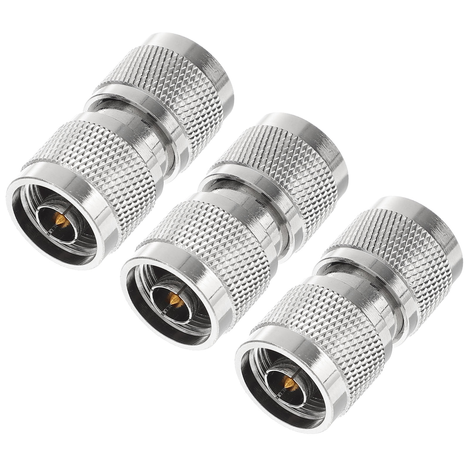 OUNONA 9 pcs Brass Coaxial Connector to N Type Male Adapter for Radio ...