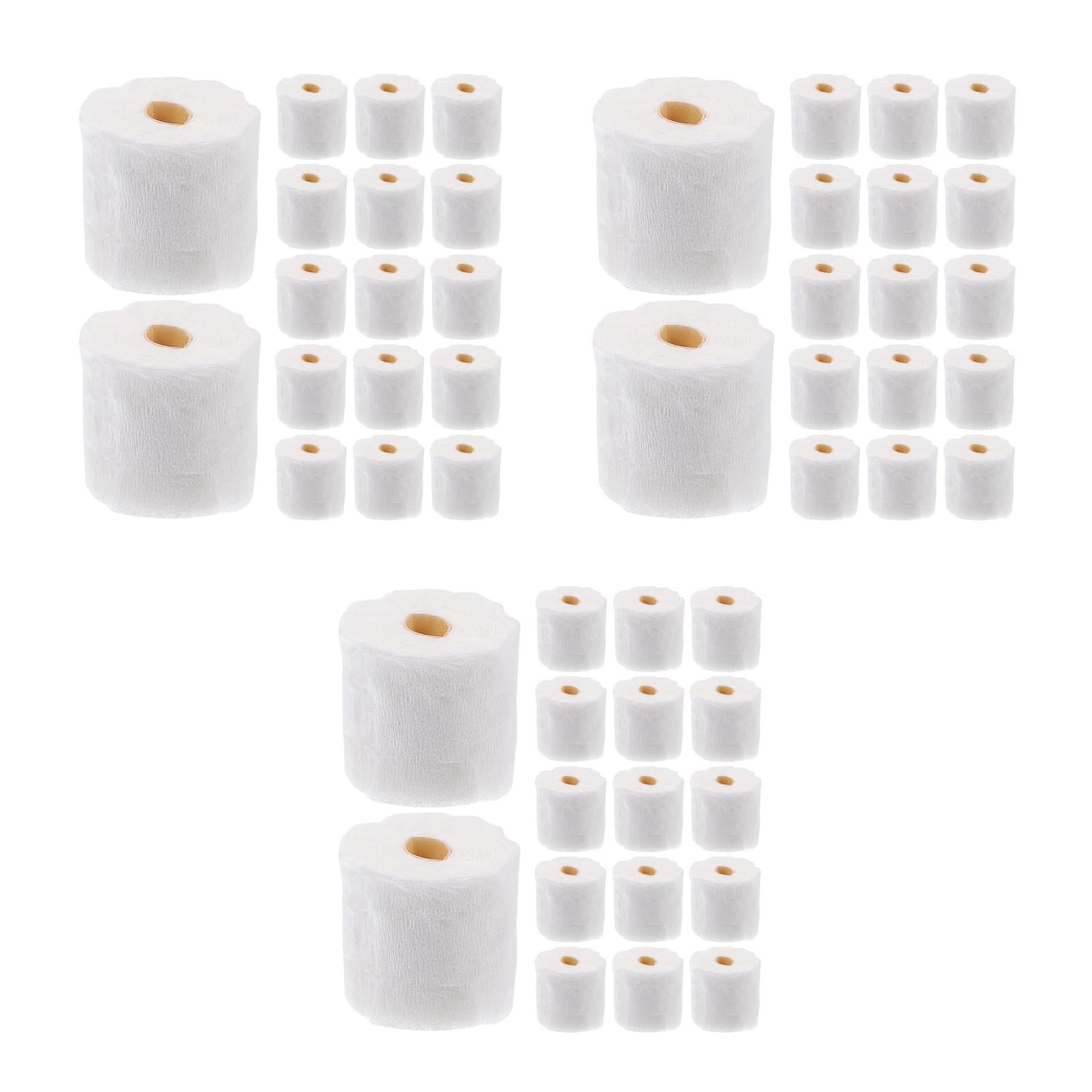 OUNONA 90 PCS Dollhouse Toilet Tissue Mini Paper Towels Miniature ...