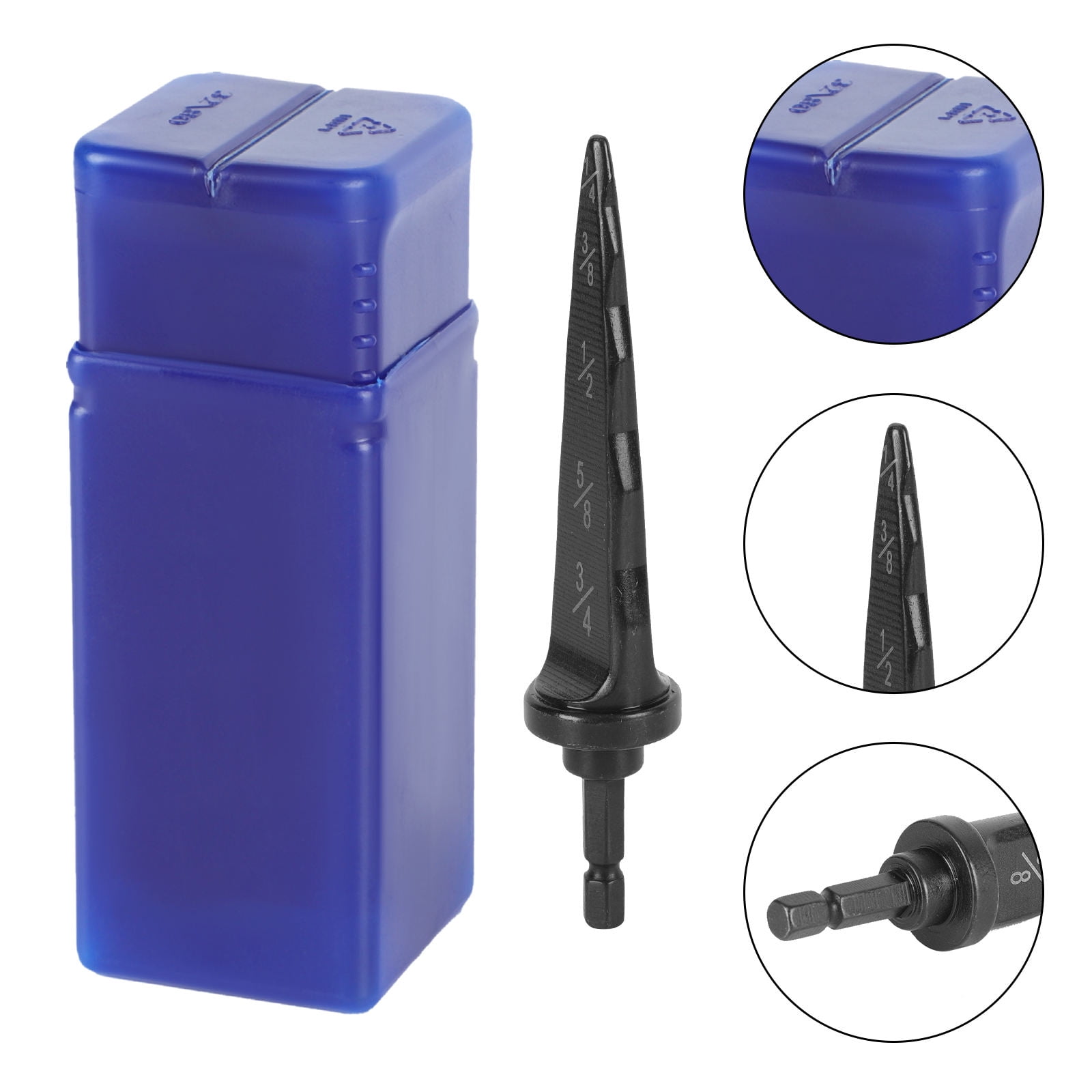 OUNONA Swaging Tool Drill Bit Set, Black Steel, for Professionals and ...