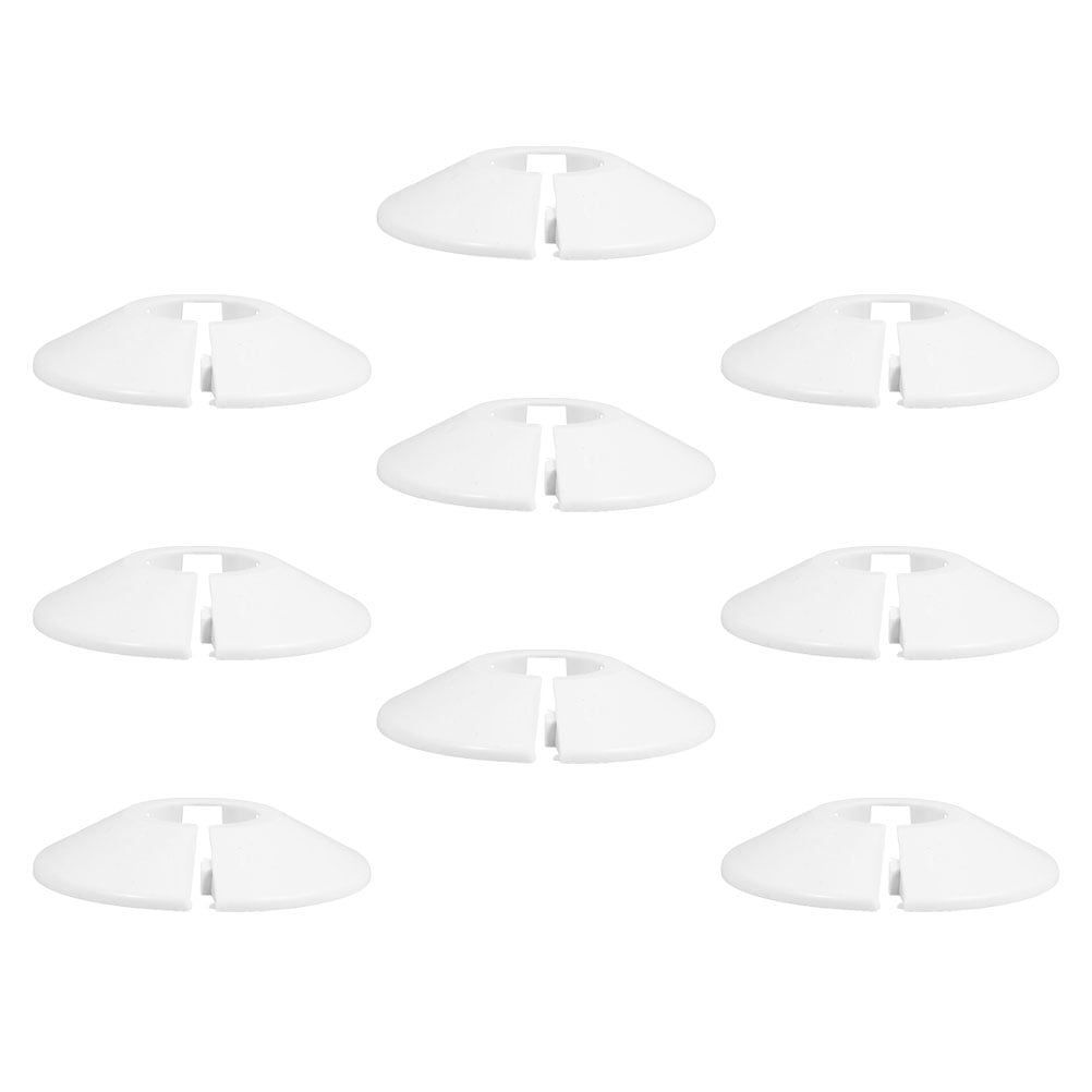 OUNONA 9pcs Flange Pipe Cover Plastic Pipe Covers For Bathroom Water ...