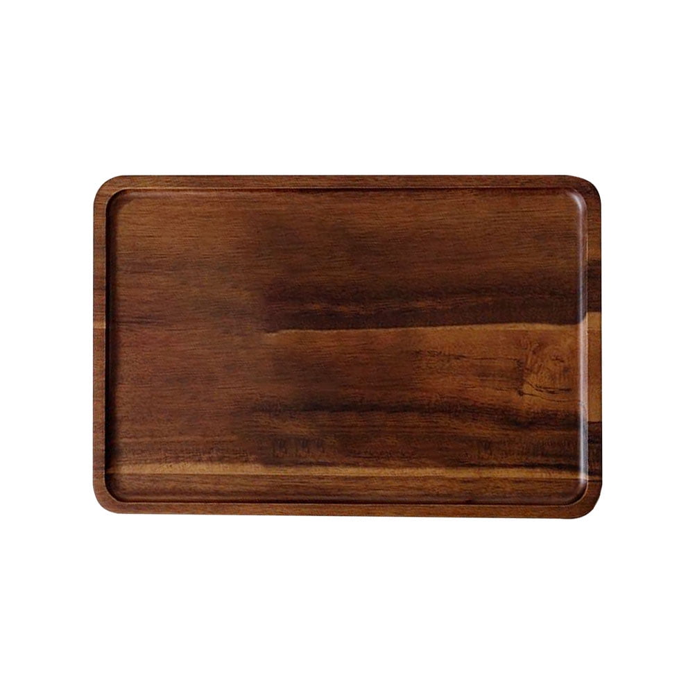 OUNONA Acacia Wood Pallet Elegant Food Display Plate Versatile Tray ...