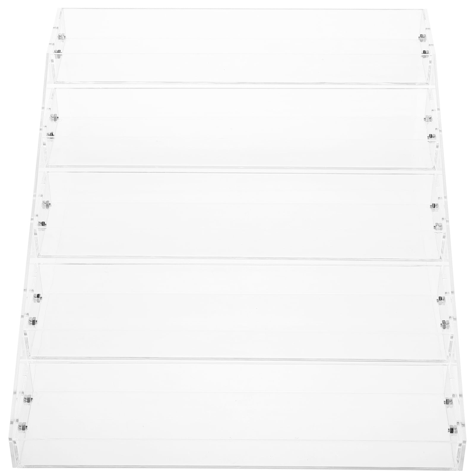 OUNONA Acrylic Risers Perfume Organizer 5 Tier Display Rectangular ...