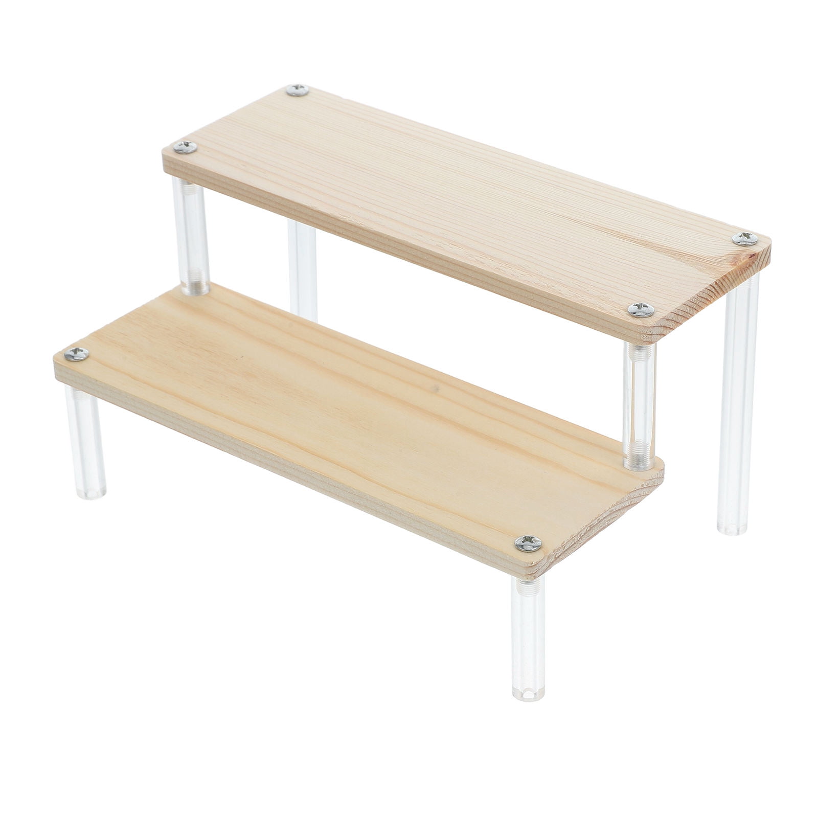 OUNONA Acrylic Tiered Display Stand Perfume Jewelry And Cosmetic Step ...