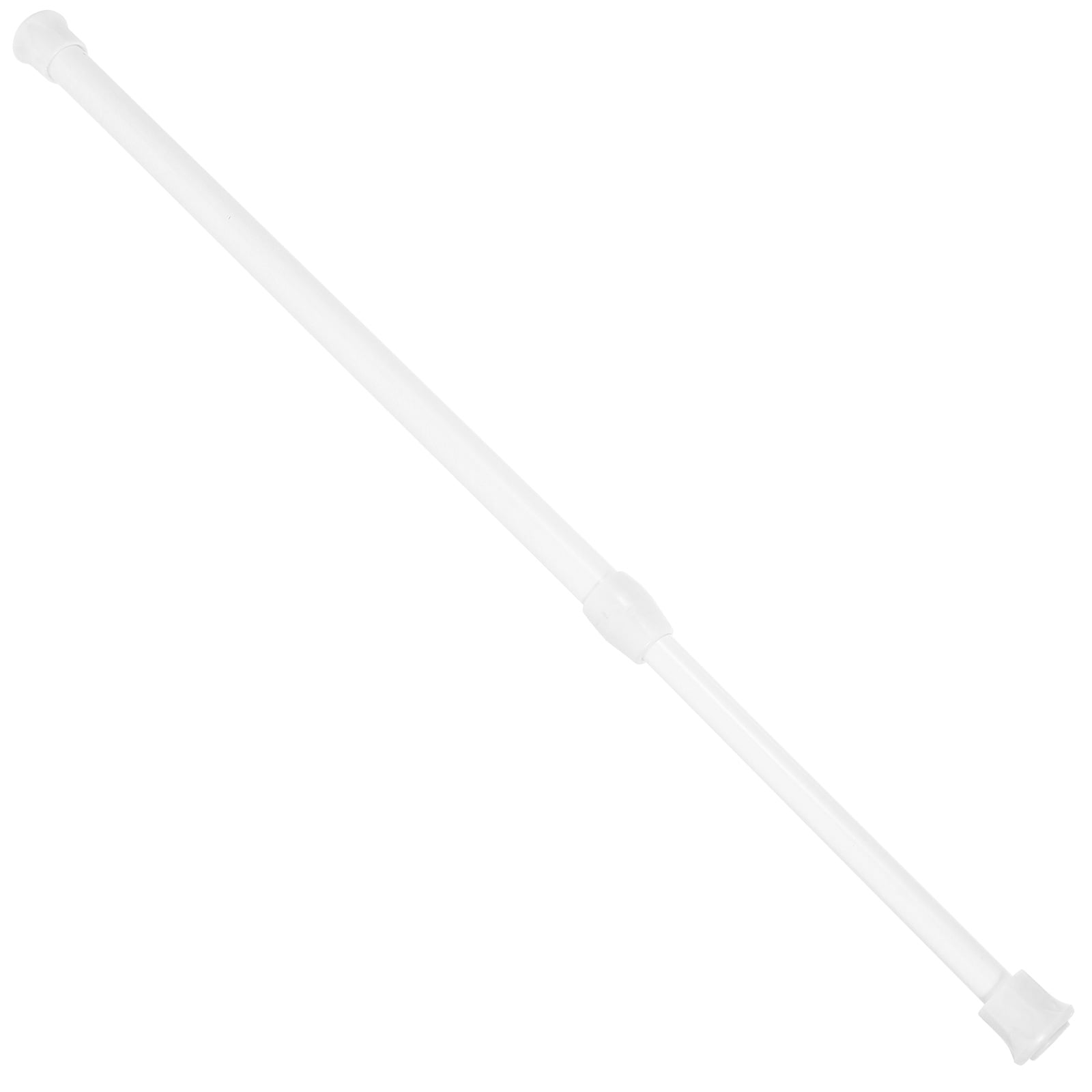 OUNONA Adjustable Clothes Rod No Drill Curtain Rods Tension Closet ...