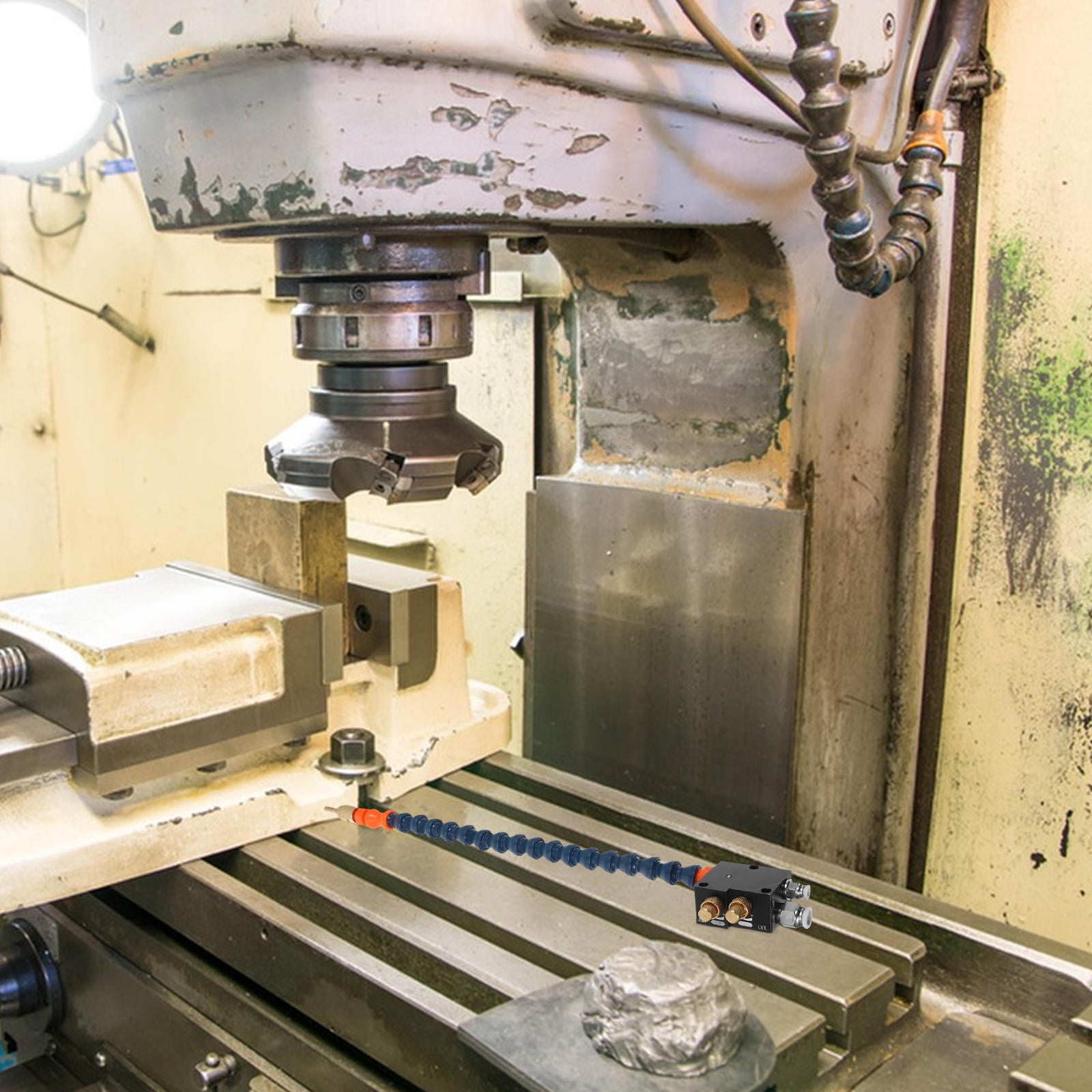 OUNONA Machine Tool Coolant Mister with Flexible Spray Hose and ...
