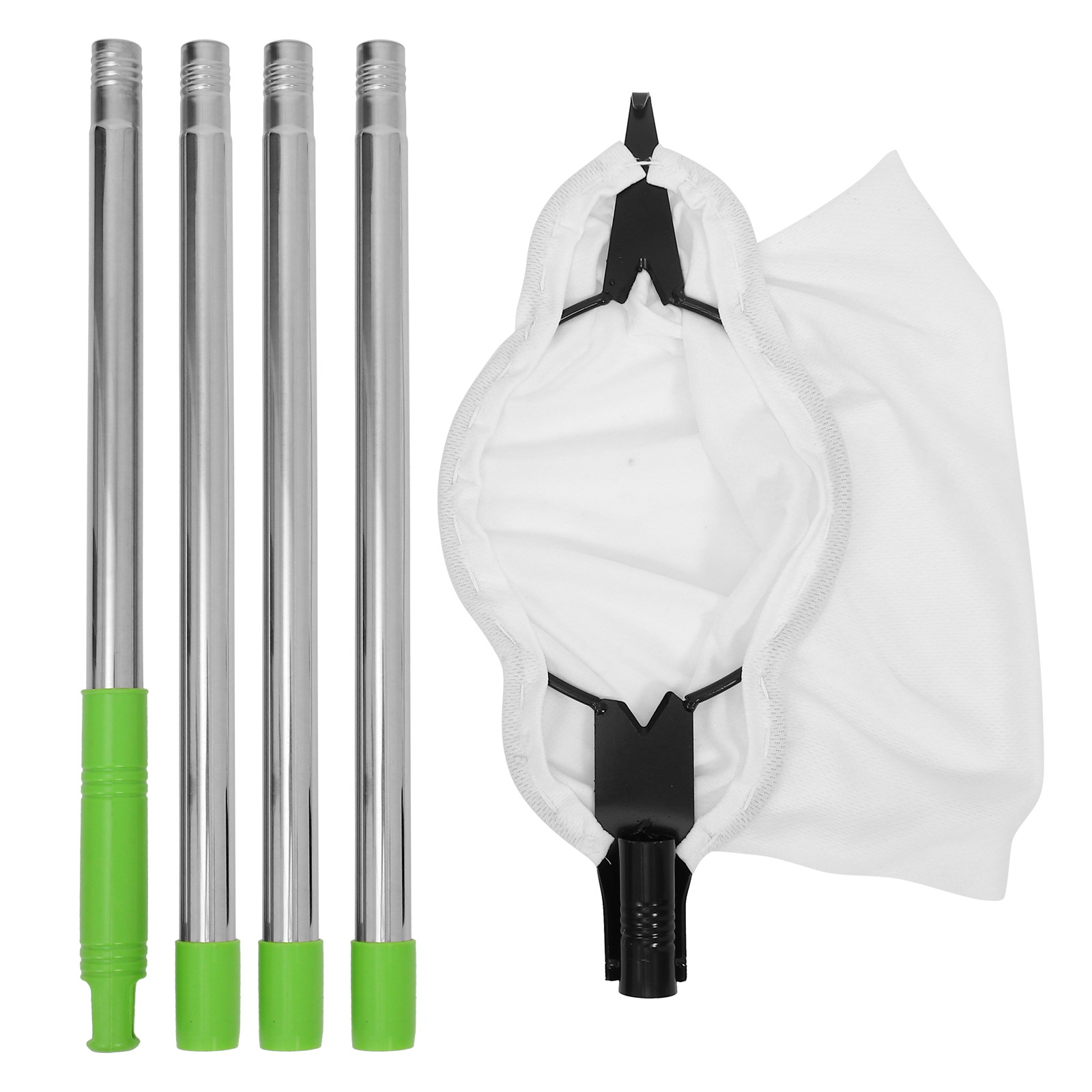 OUNONA Adjustable Fruit Picking Pole Set with Basket, Extendable Tree ...