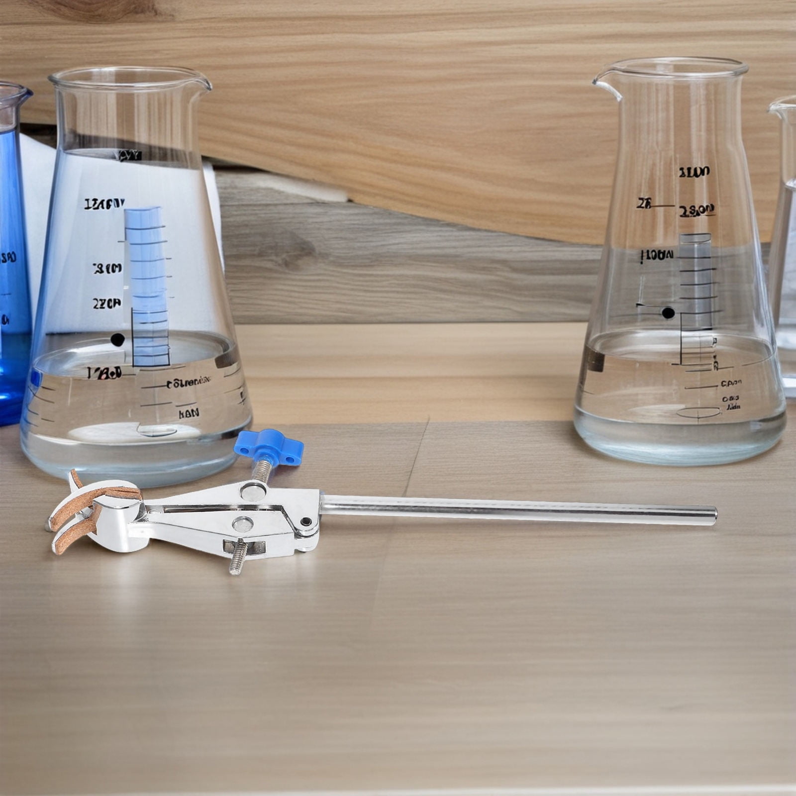 OUNONA Adjustable Iron 4 Prong Laboratory Clamp Cork Lined Prong Clamp ...