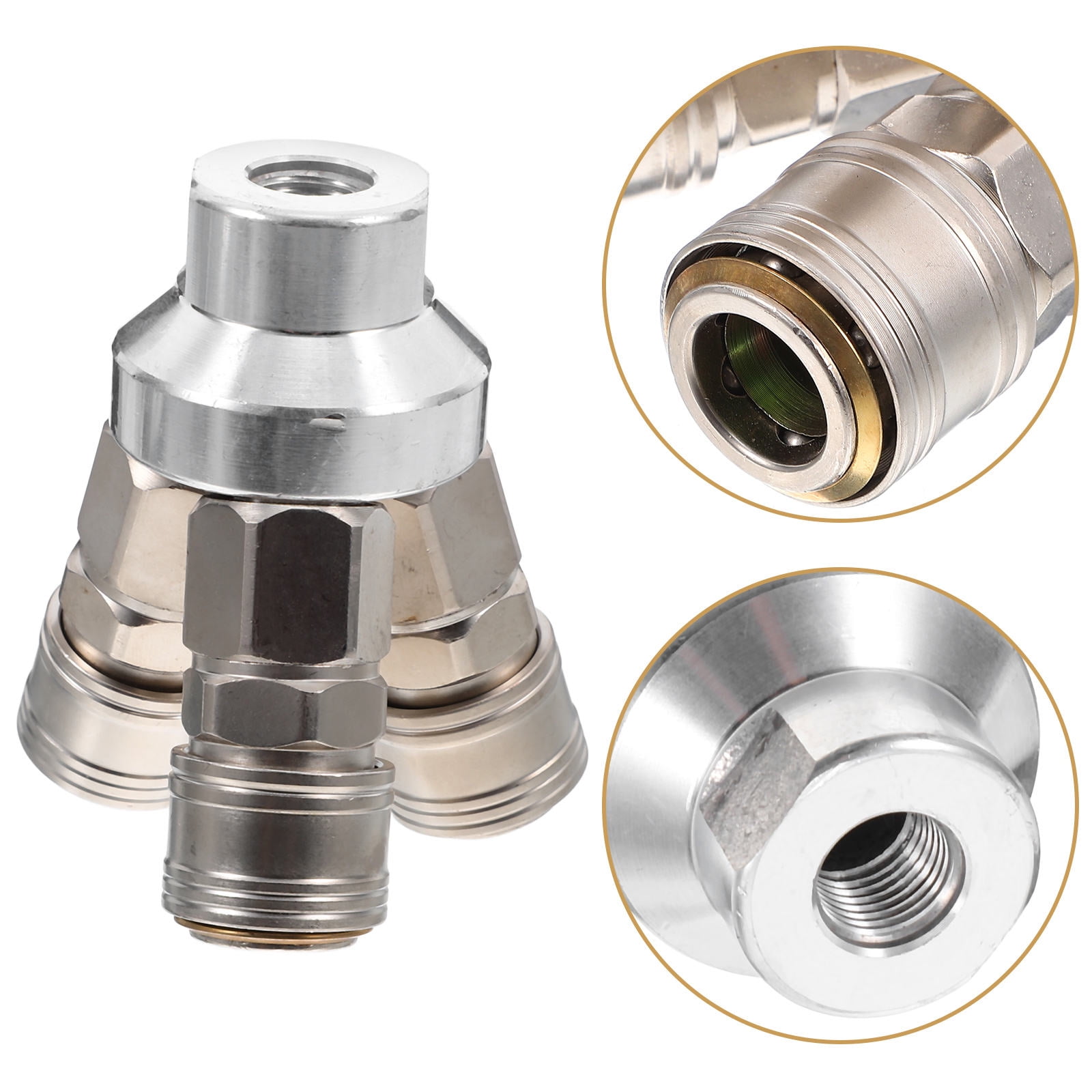 OUNONA Air Manifold 3 Way Quick Connect Coupler Air Hose Splitter ...