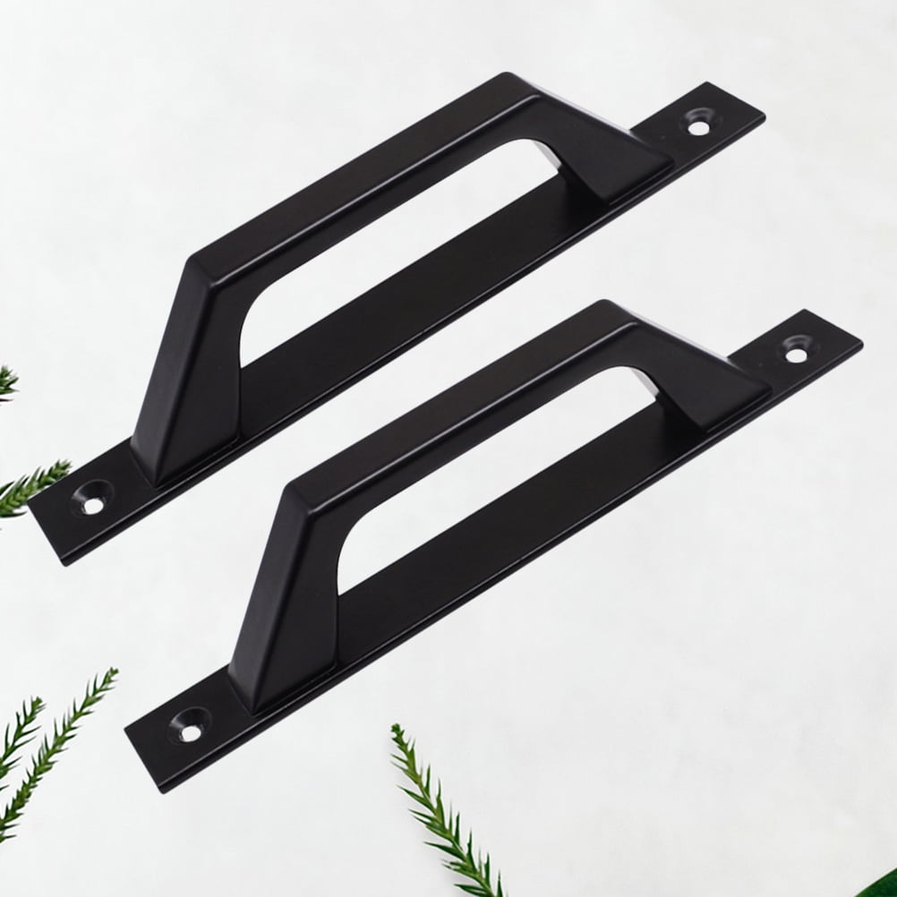 OUNONA Aluminium Alloy Door Handle for Barn Doors and Cabinets Durable ...