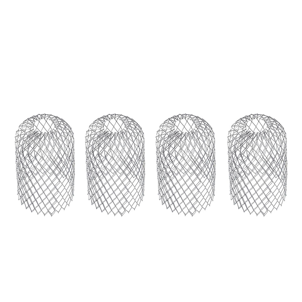 OUNONA Gutter Protection Filter Aluminum Sieve Silver 4pcs - Walmart.com