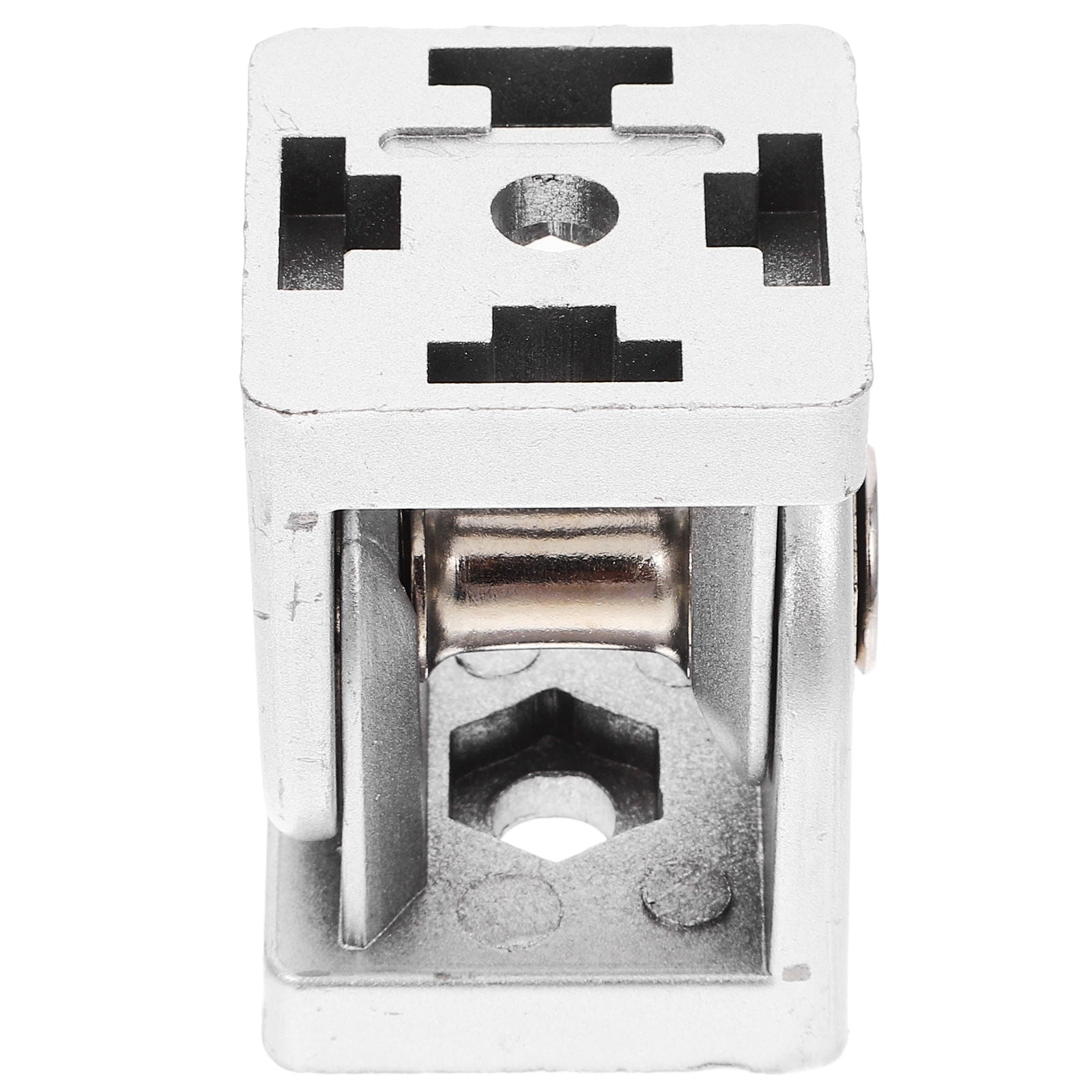 OUNONA Aluminum Extrusion Profile Flexible Pivot Joint Connector Solid ...