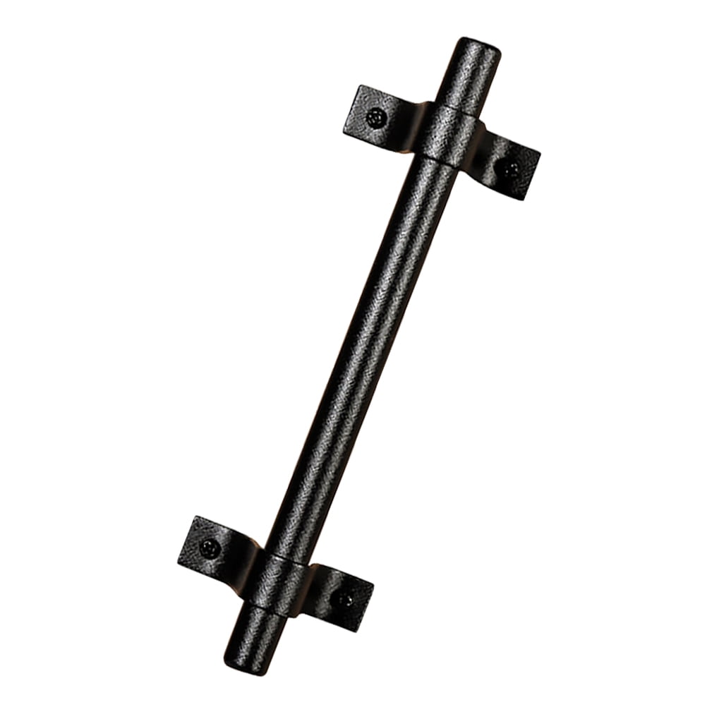 OUNONA American Style Door Knob Iron Pull Bar Cabinet Door Handle ...