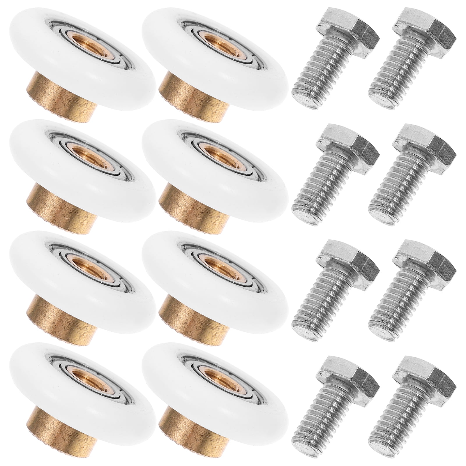 OUNONA Anti-slip Barbell Sliding Door Roller 2.50X2.50X1.10CM - Walmart.com