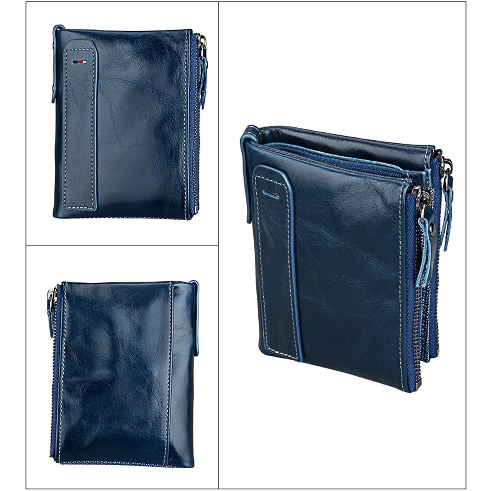 OUNONA Anti-theft Brushing Clip Short Style Wallet Stylish Design ...
