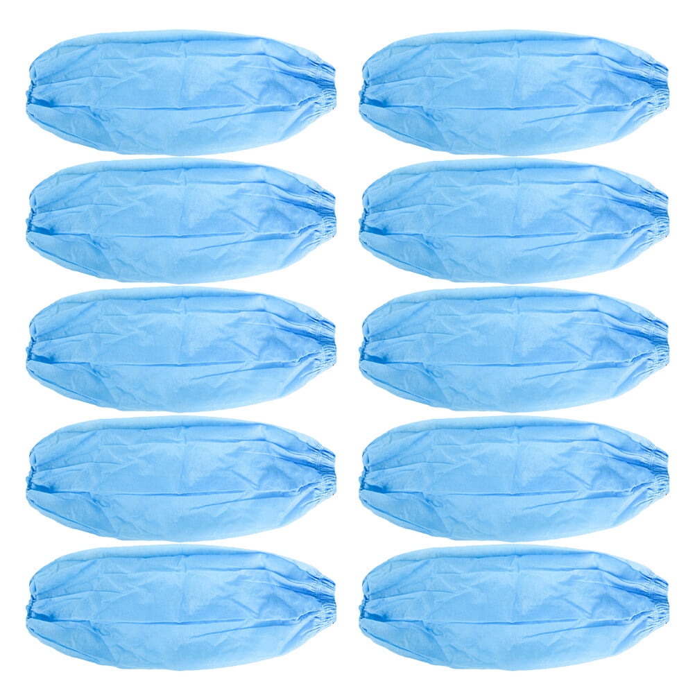 TABLETREANDS Kitchen Arm Sleeves Blue 10Pcs 15.7X5.9X0.04In Non Woven ...