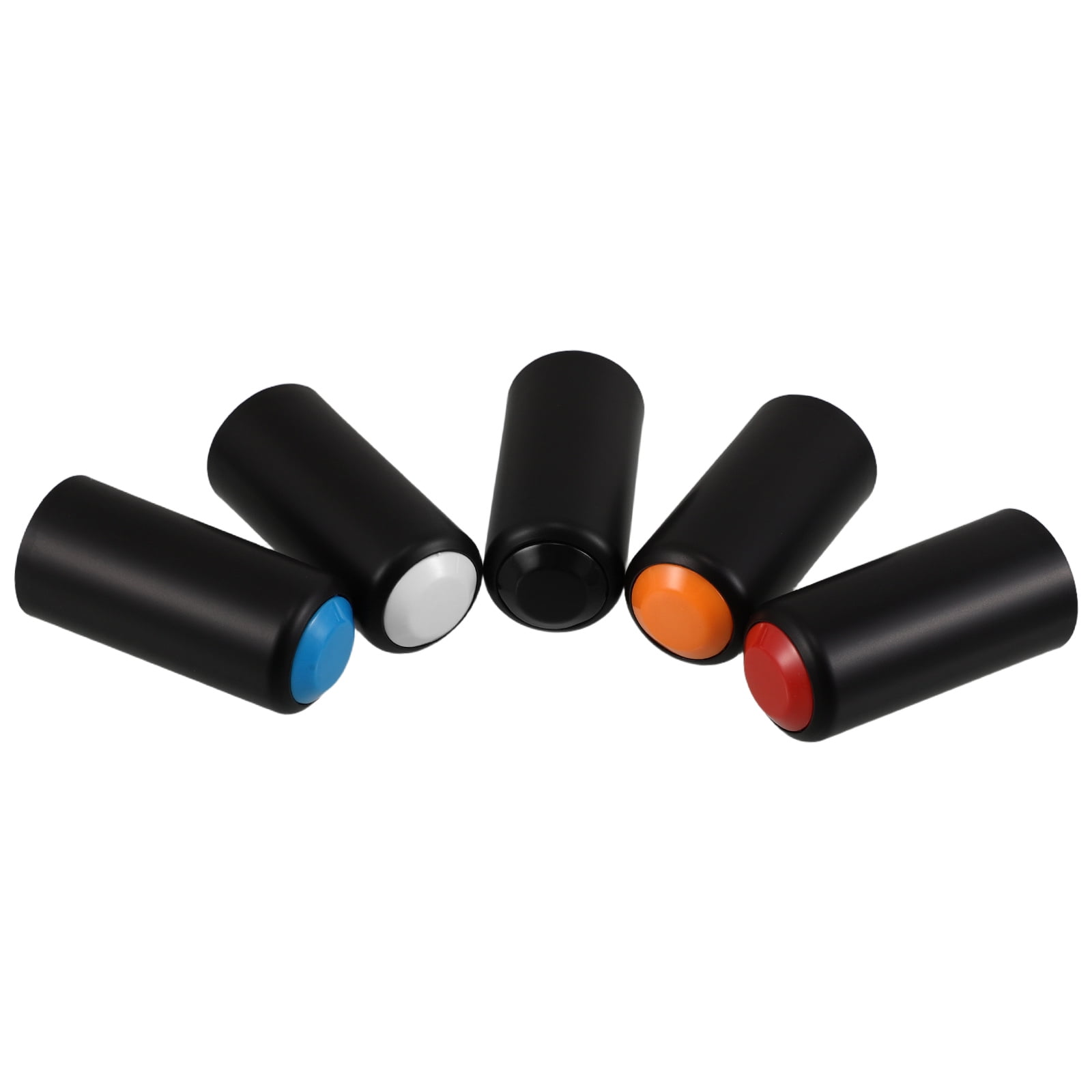 OUNONA 5Pcs Wireless Microphone Battery Caps Plastic Screw on Covers ...