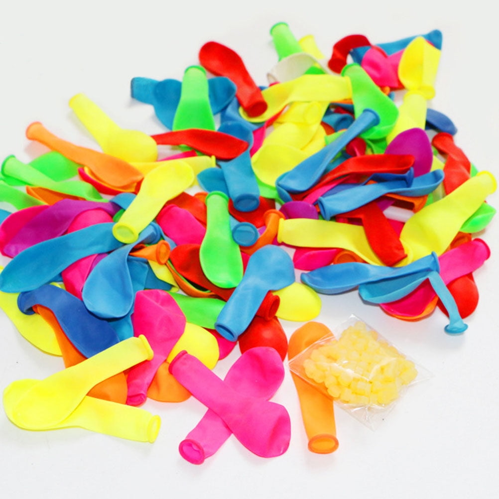 OUNONA Assorted Color Rubber balloons for Kids Perfect for Summer Fun ...