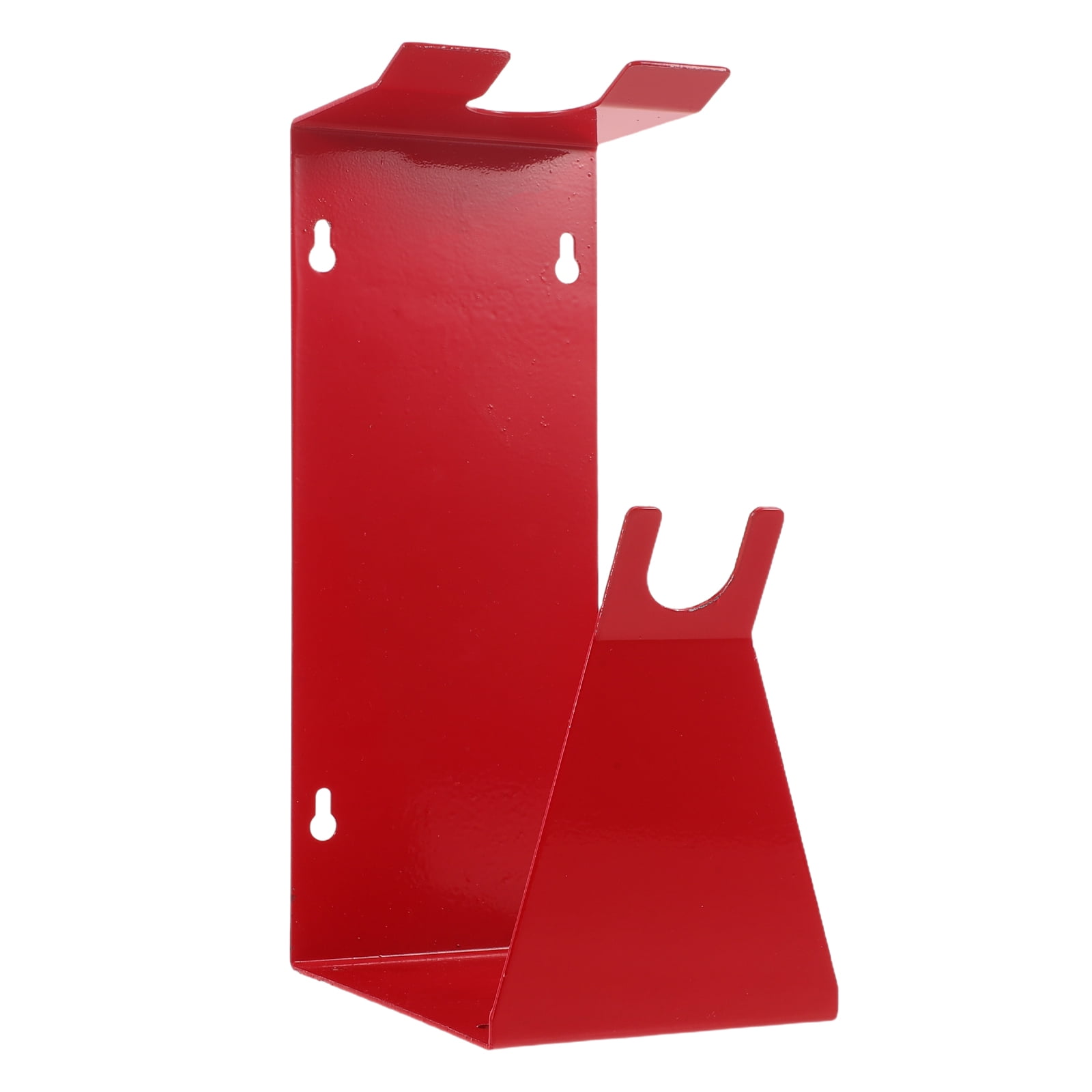 OUNONA Automotive Paint Spray Gun Holder Stand Red Metal Rack for Wall ...