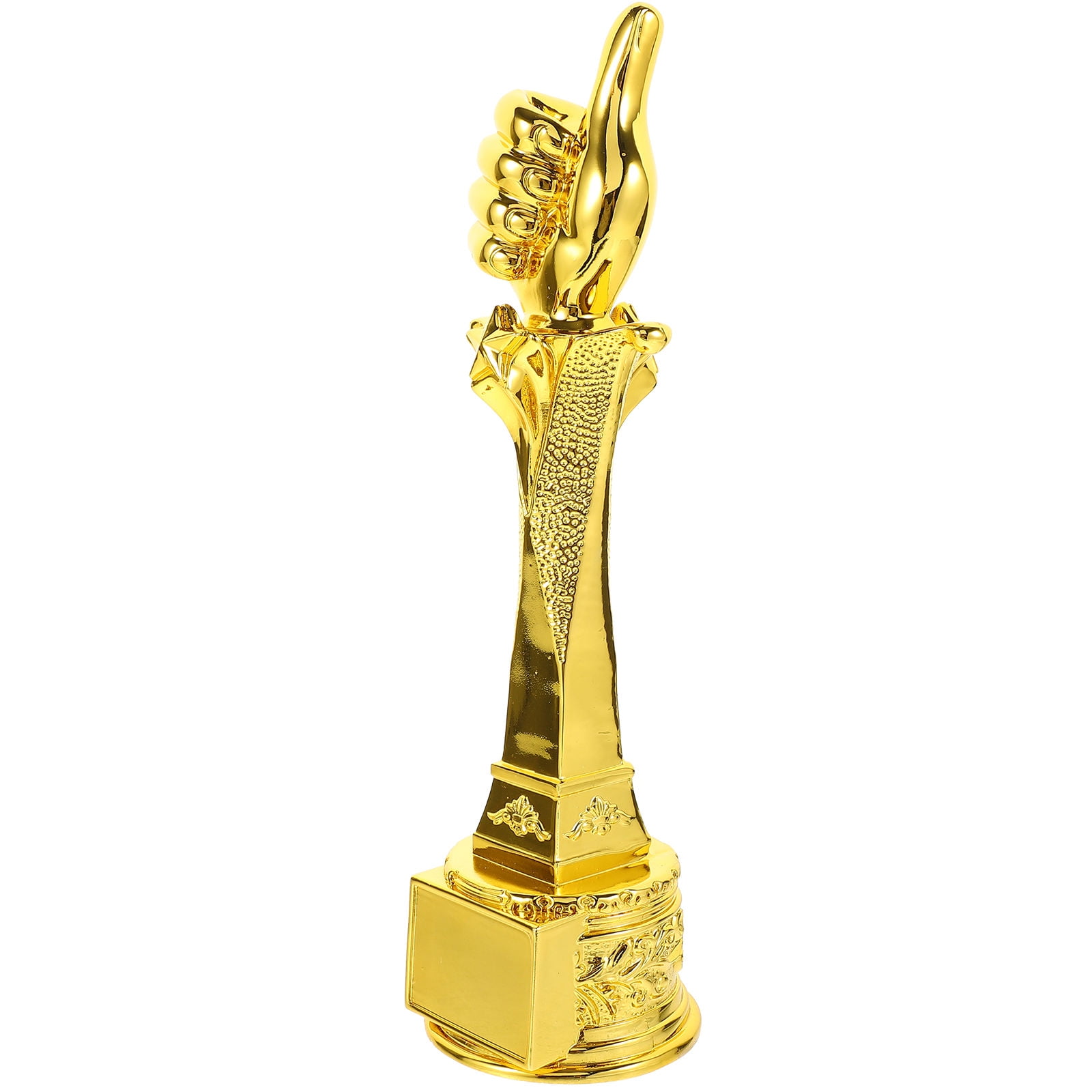 OUNONA Award Trophy Prop Thumb Trophy Model Award Trophy Resin Reward ...