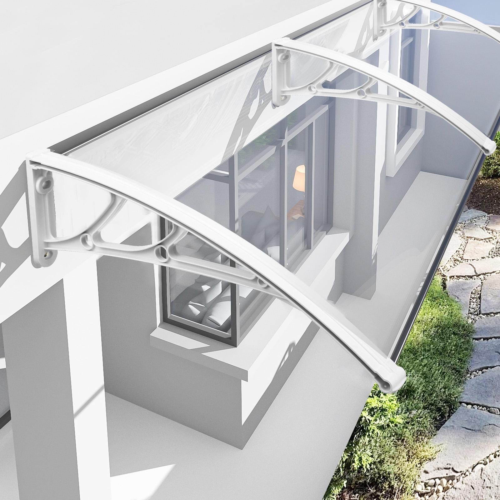 OUNONA Awning Bracket Heavy Duty Awning Canopy Bracket Awning Mounting Bracket Exterior Door ...