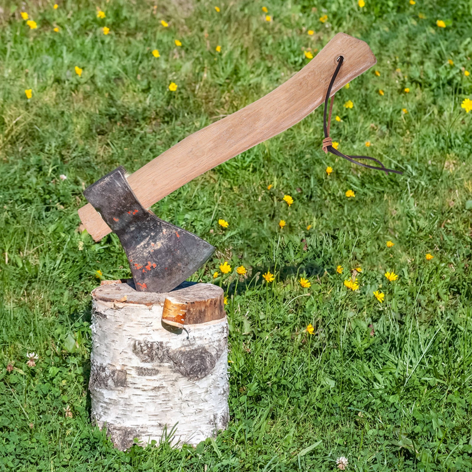 OUNONA Axe Handle Replacement Wood Replacement Handle For Camp Axe ...