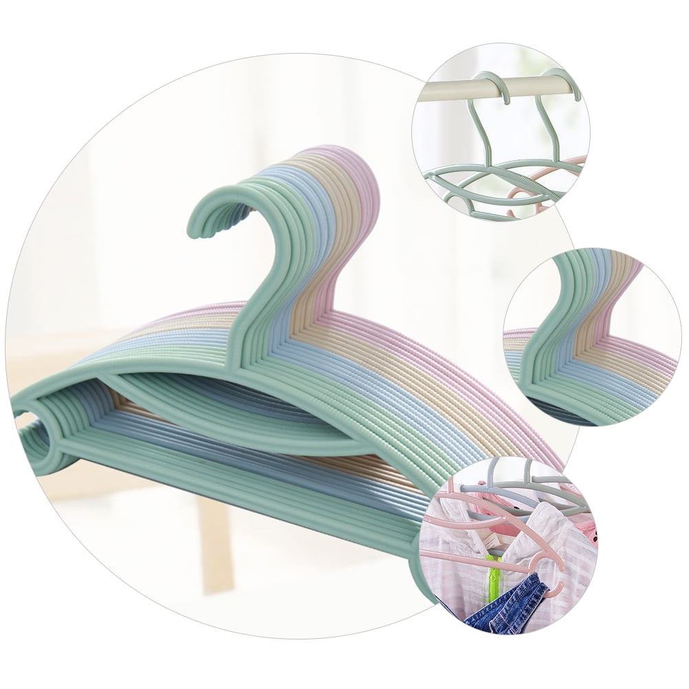 OUNONA Baby Clothes Hanger Made of PP Material for Kids Closets ...