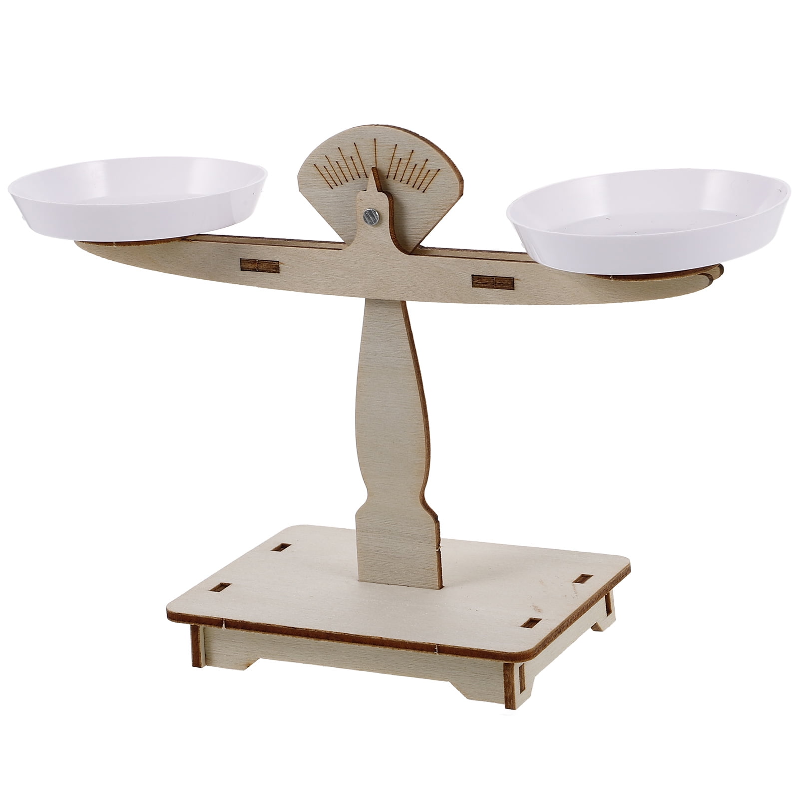 OUNONA Balance Beam Wooden Toy Diy Stem Science Kit For Kids Early ...