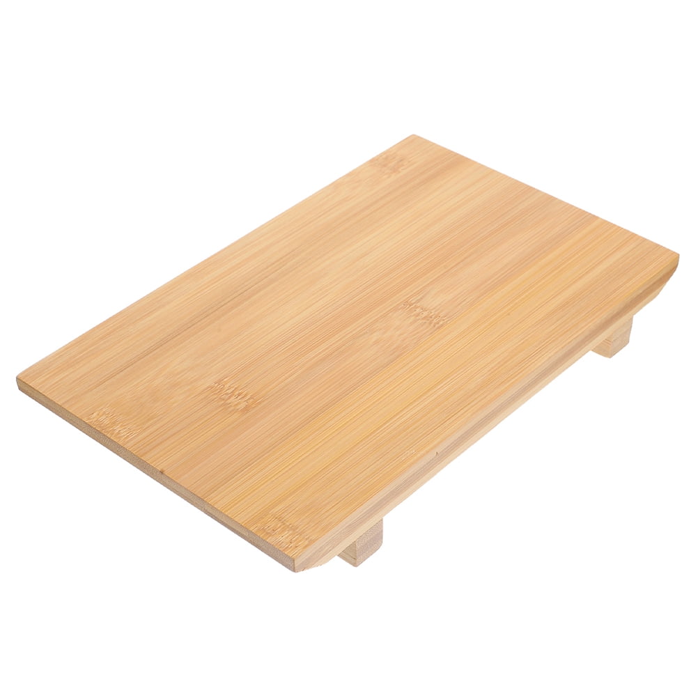 DRAFIDEEP Bamboo Sashimi Serving Tray Khaki For Home 1Set 6.50X3.74X1 ...