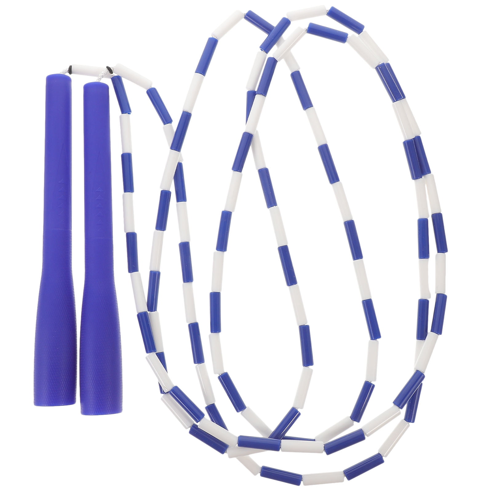 OUNONA Bamboo Skipping Rope Transition Beginners Segmented Blue Jump ...