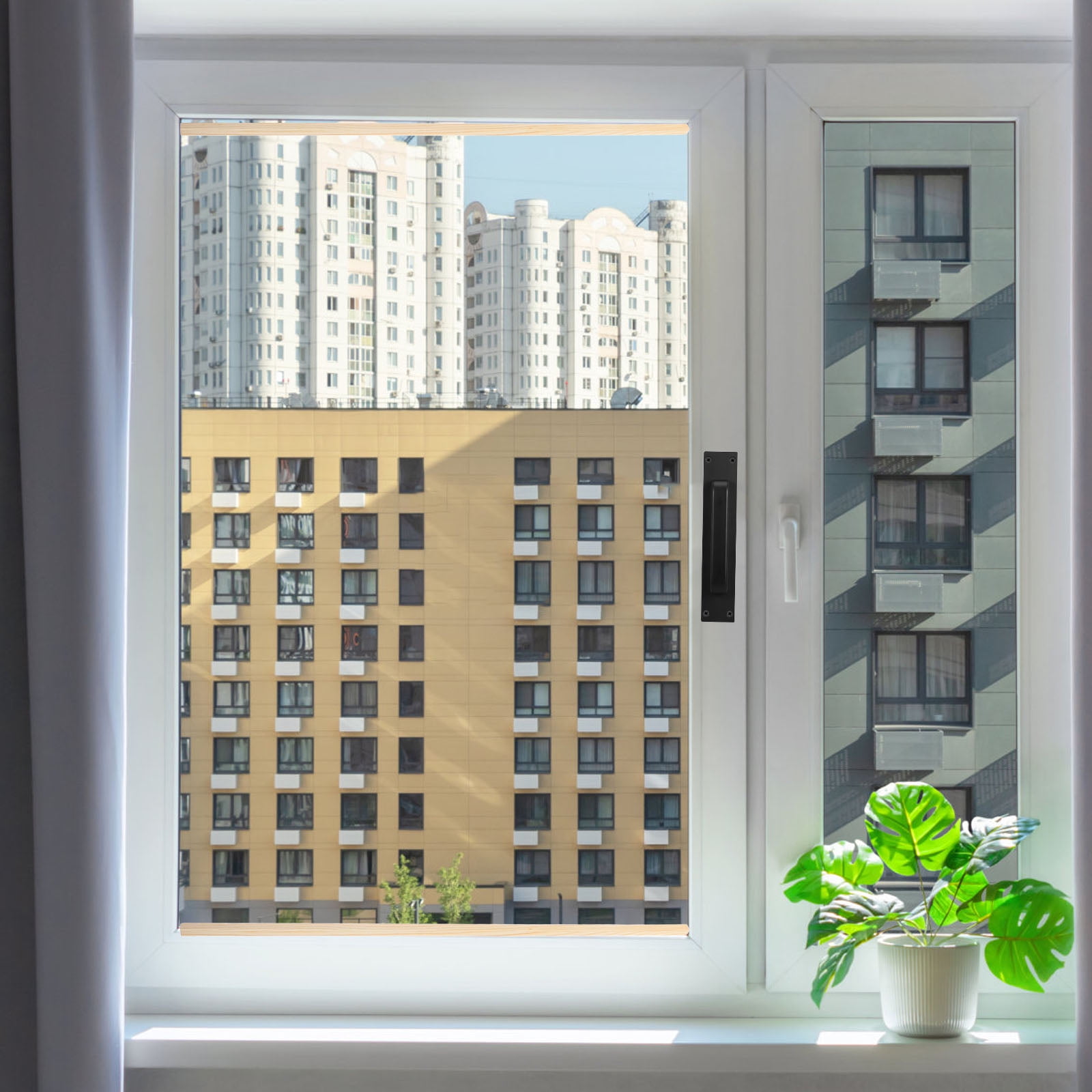 OUNONA Barn Door Handle Garage Pull Sliding Gate Handle Furniture ...