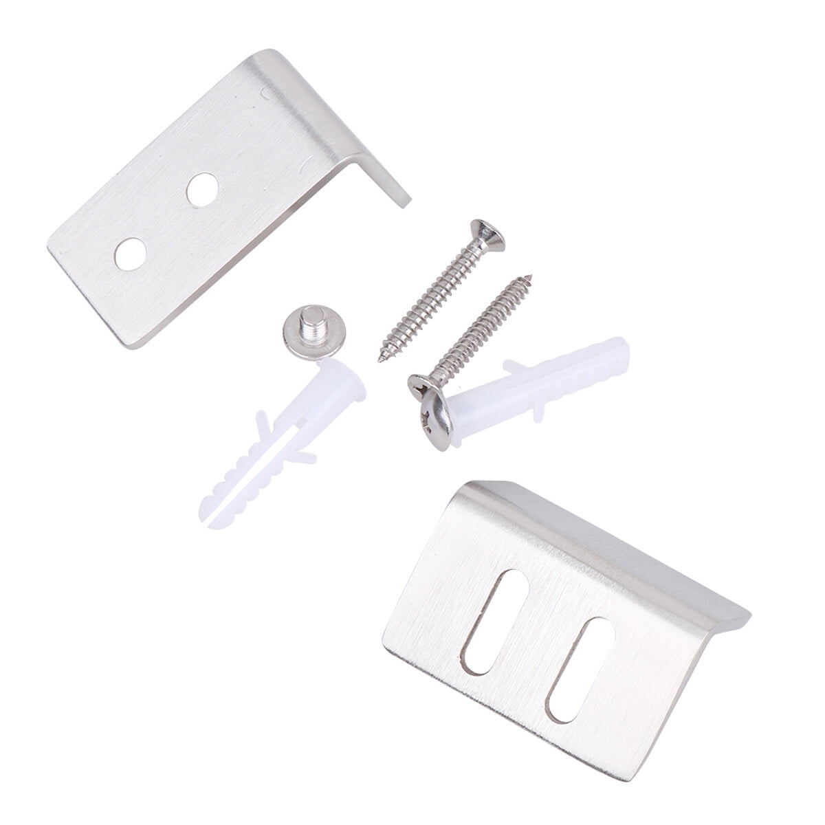 OUNONA Barn Door Limiter Pulley Stop Damper Barn Door Track Stop Ground ...