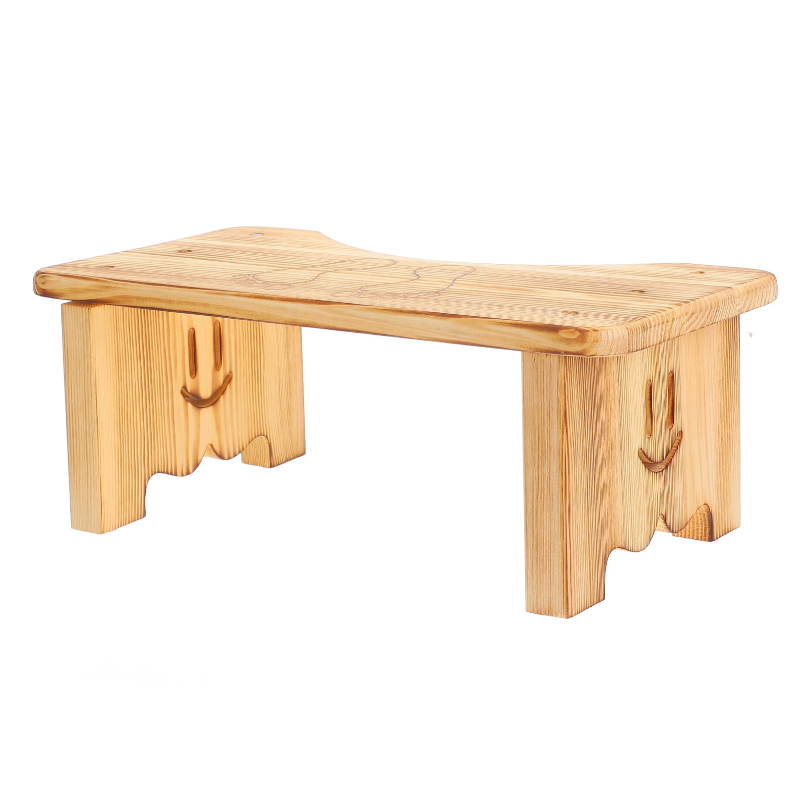 Tineasur Small Bathroom Stool Toilet Stool Wood 1Set - Walmart.com