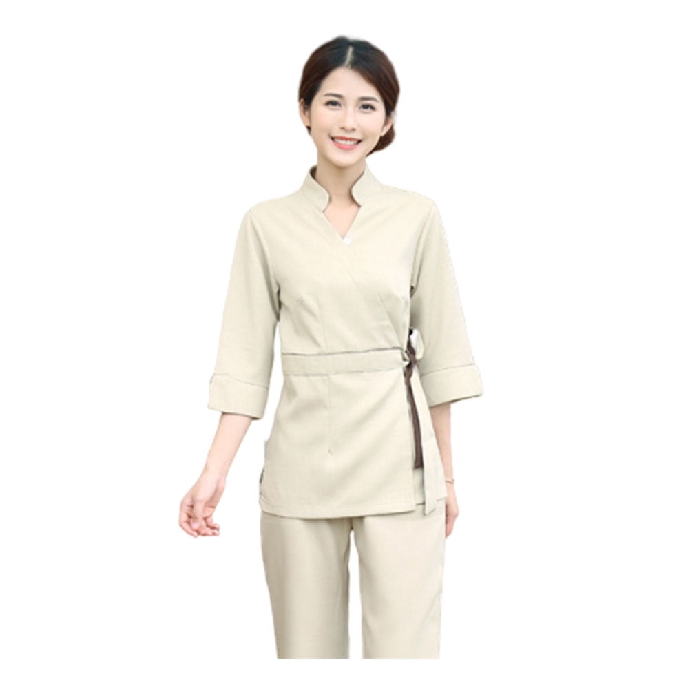OUNONA Beauty Salon Work Clothes Shop Uniform Cotton Working 's ...