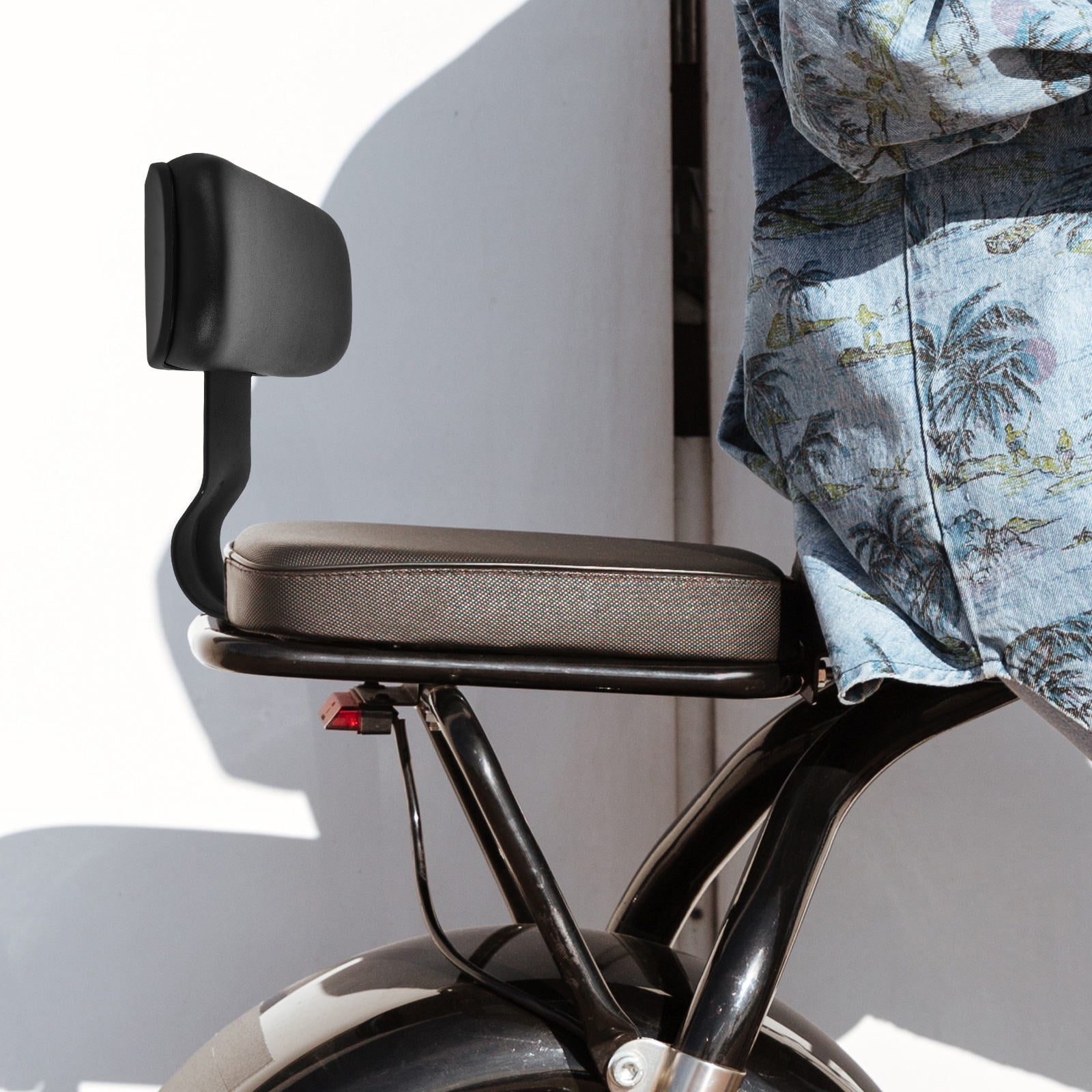 OUNONA Bike Seat Saddle Backrest with High Strength Steel Bracket ...