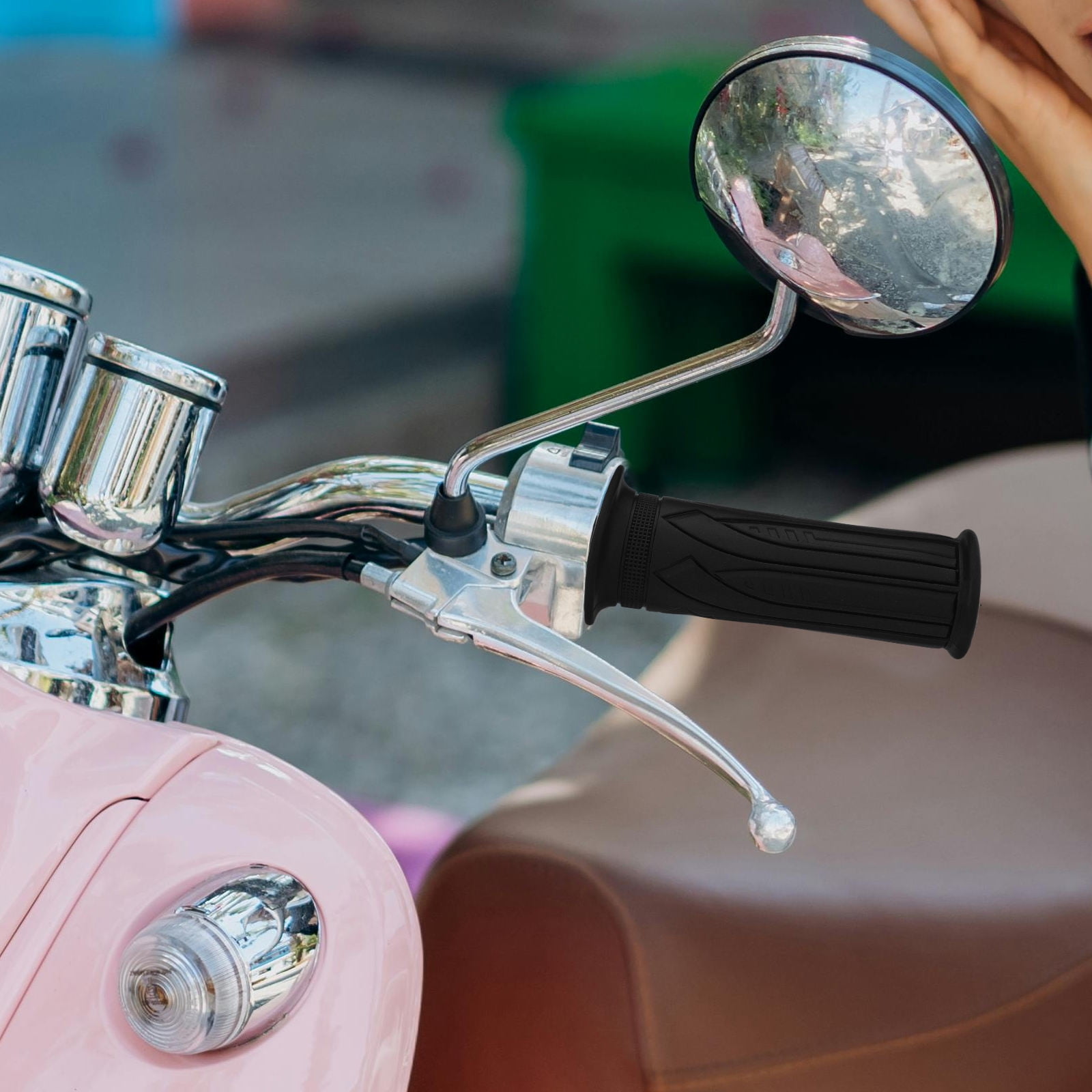 OUNONA Bike Throttle Handle Grips Long Line Twist Throttle Speed ...