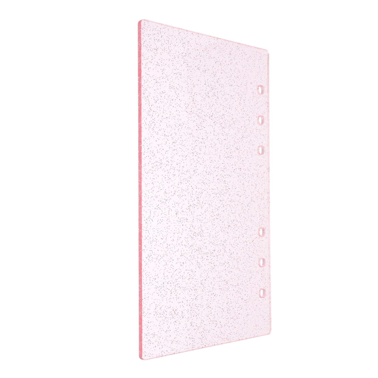 OUNONA Binder Cover 6-Holes Acrylic Notebook Cover Planner Cover ...