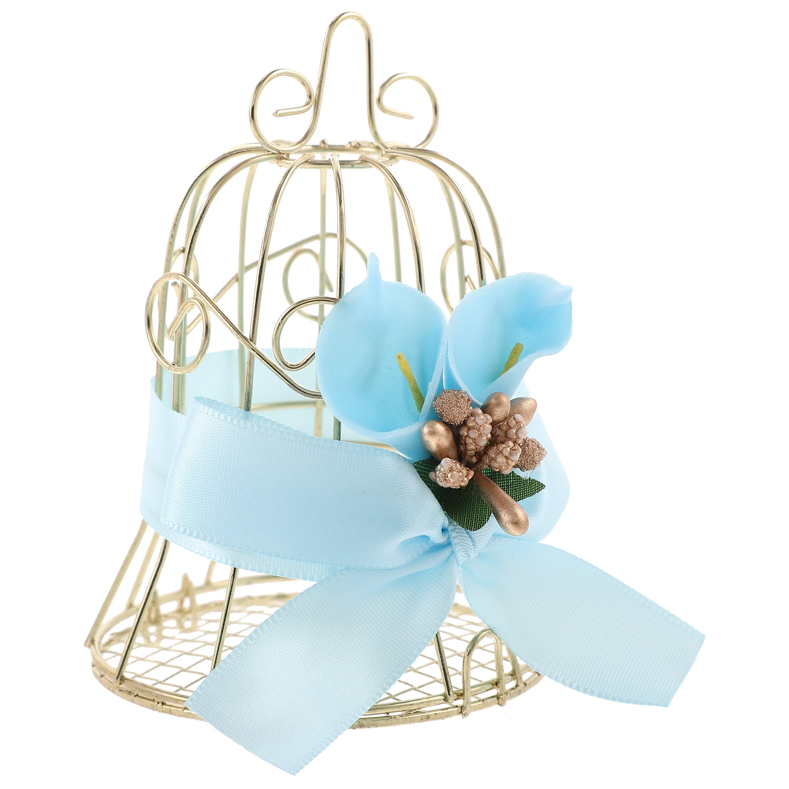 OUNONA Bird Cage Feeder Birdcage Candy Containers Clear Snack Bags ...