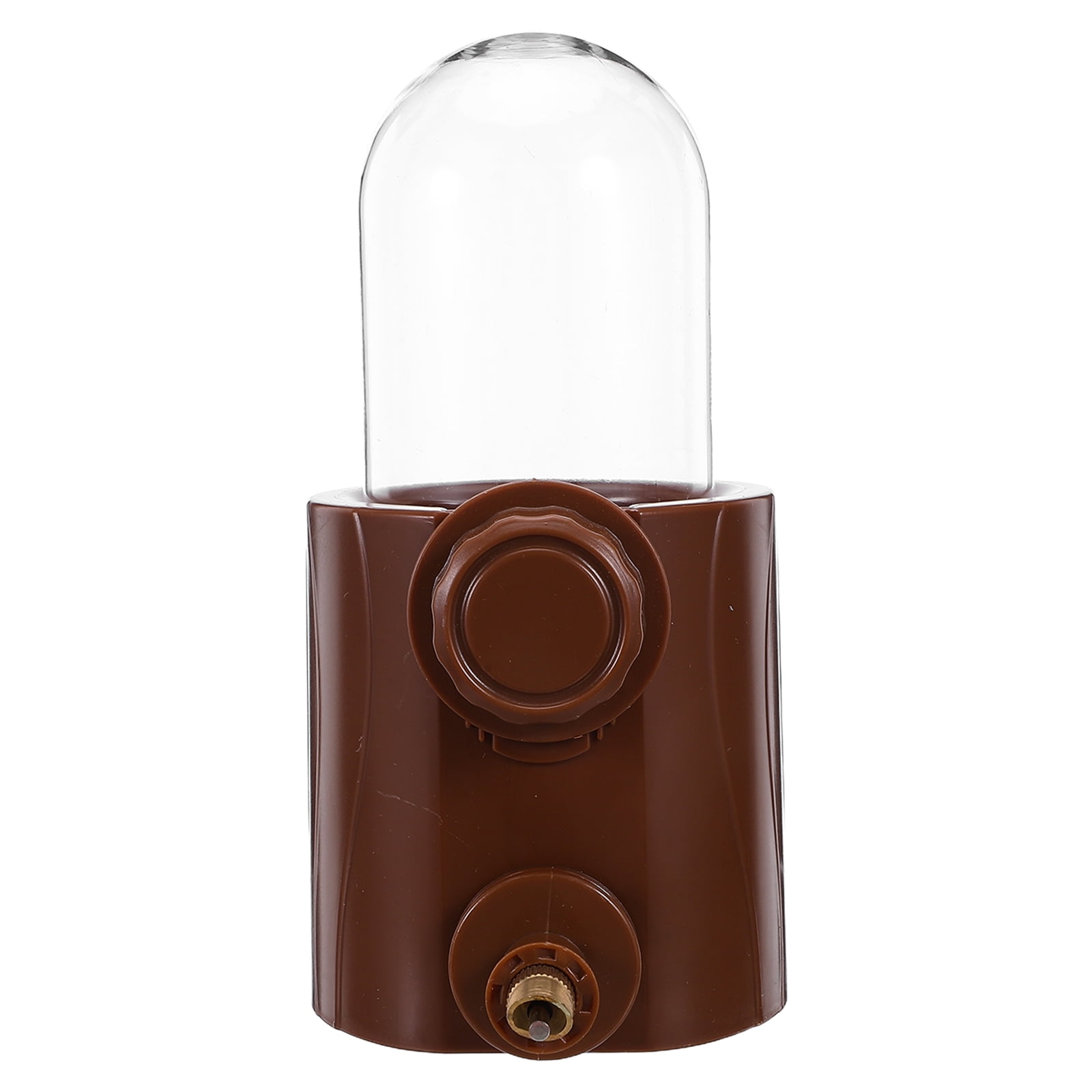 OUNONA Bird Water Holder for Cage Automatic Light Brown Water Dispenser ...
