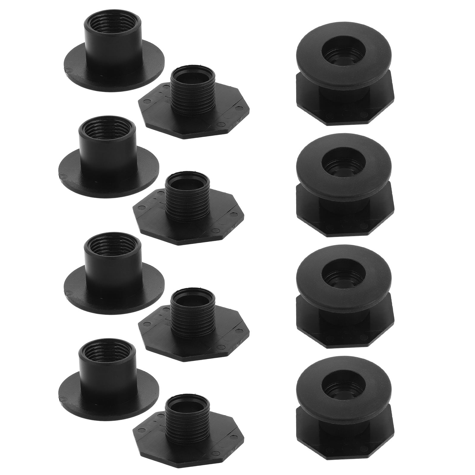 OUNONA Black Foosball Replacement Parts Set with Precision Bearings for ...